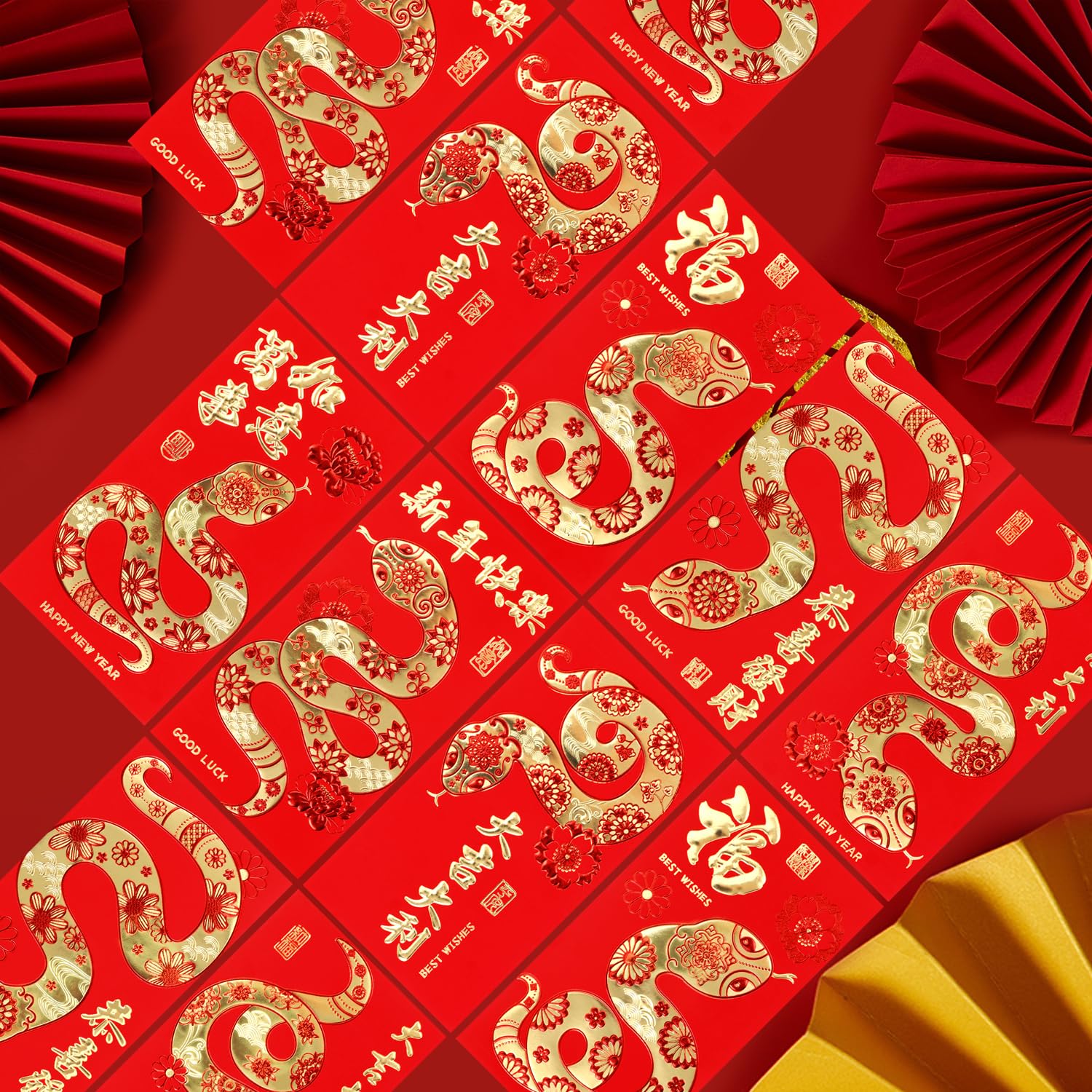 Snapklik.com : Chinese New Year Red Envelopes 2025,Lunar New Year Of ...
