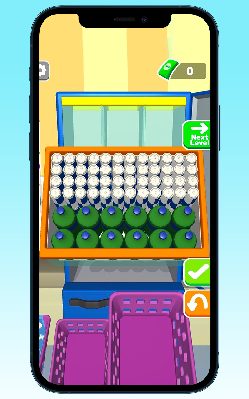 Fill the Fridge Organizing Master: Fill Up Shelves Fridge Organizer 3D ...