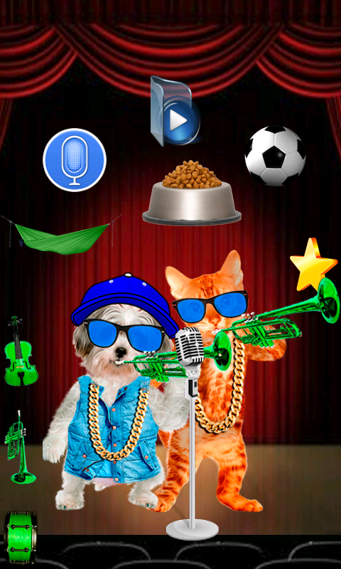 Talking Cat vs Singing Dog:Amazon.com:Appstore for Android