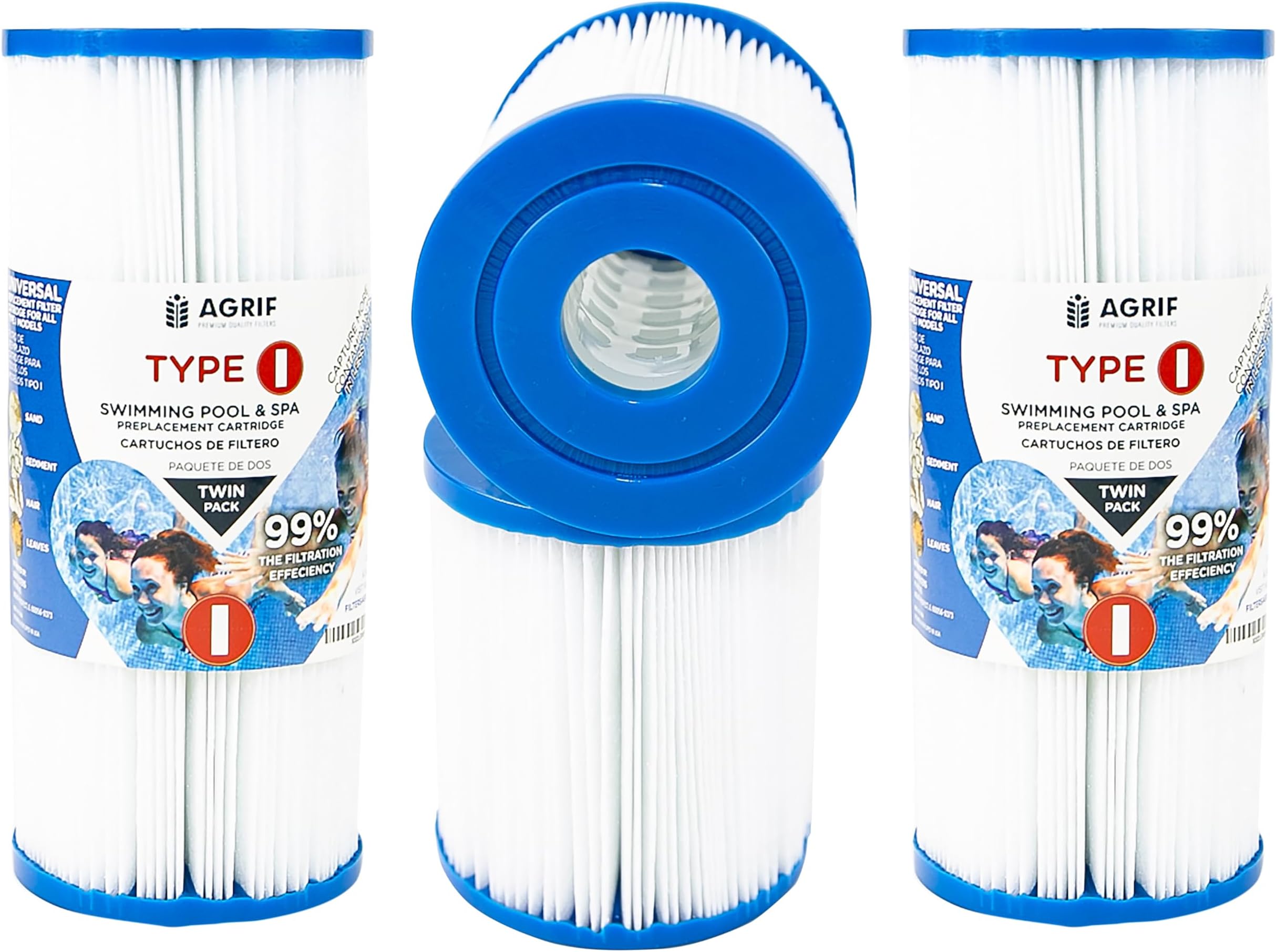 Amazon.com : Bestway 58012E Type III/A Outdoor Swimming Pool Filter ...