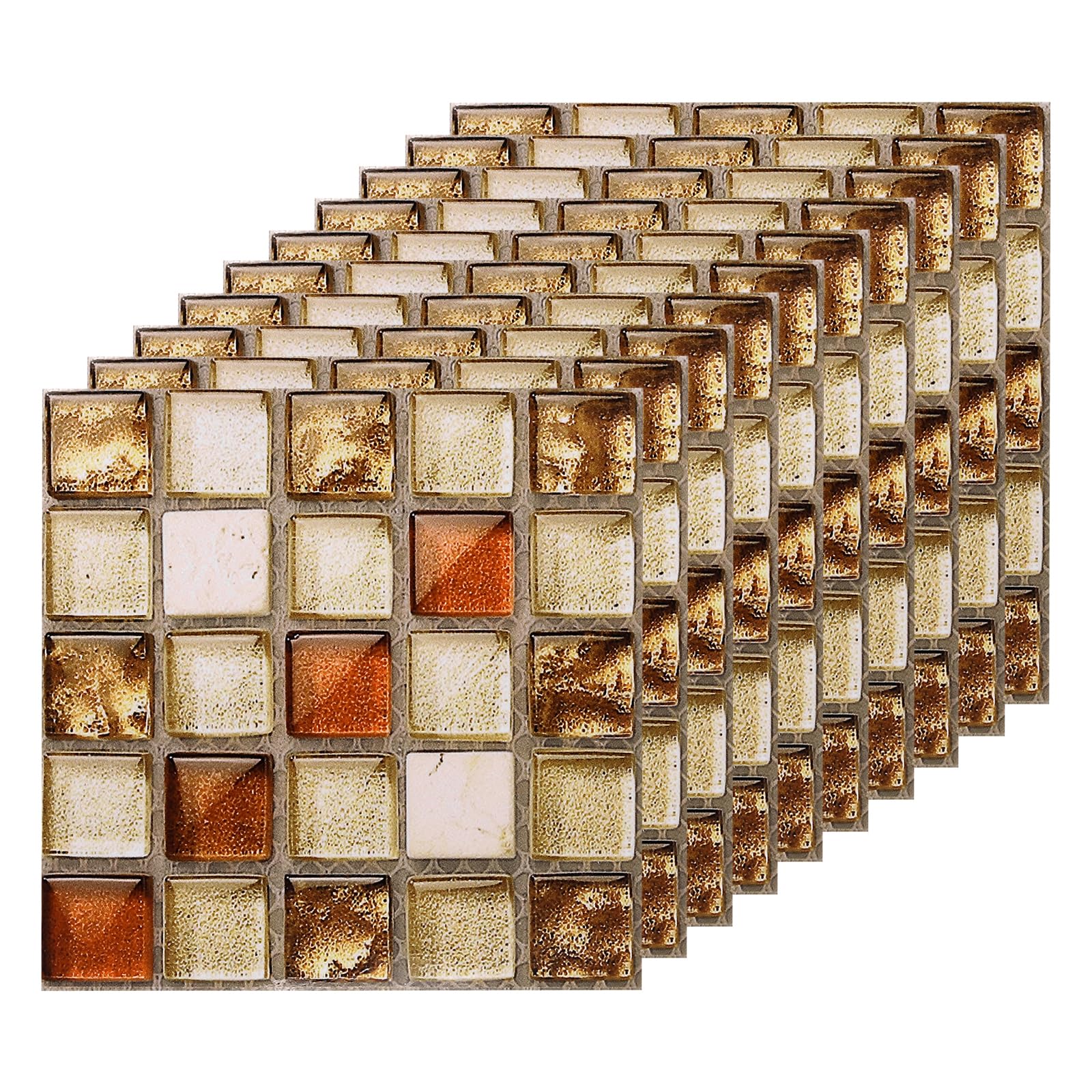 Amazon.com: uxcell Peel and Stick Wall Sticker, 25 Sheets 3.94"x3.94 ...