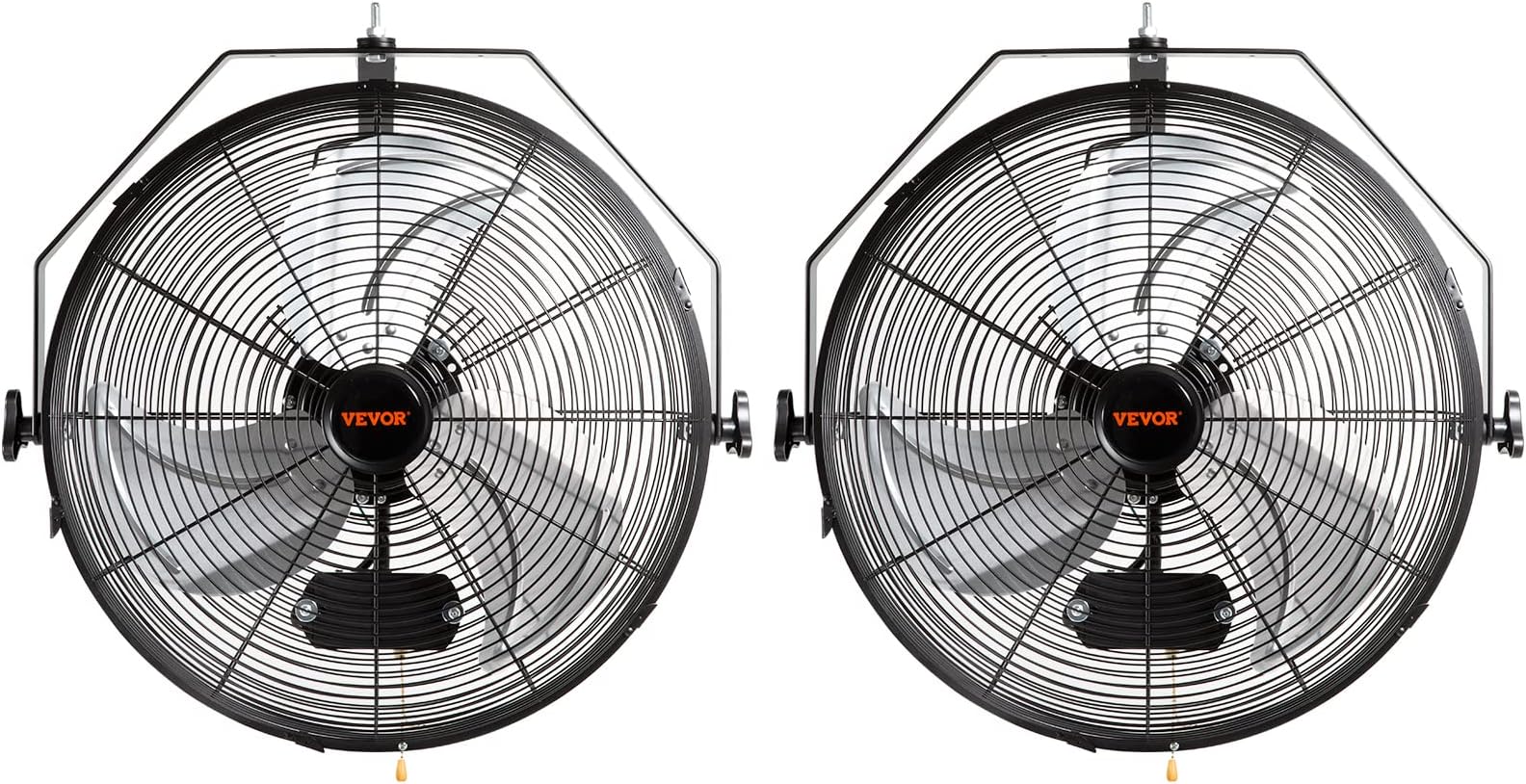 Amazon.com: Durafan 18" Indoor/Outdoor Non-Oscillating Wall Mount Fan ...