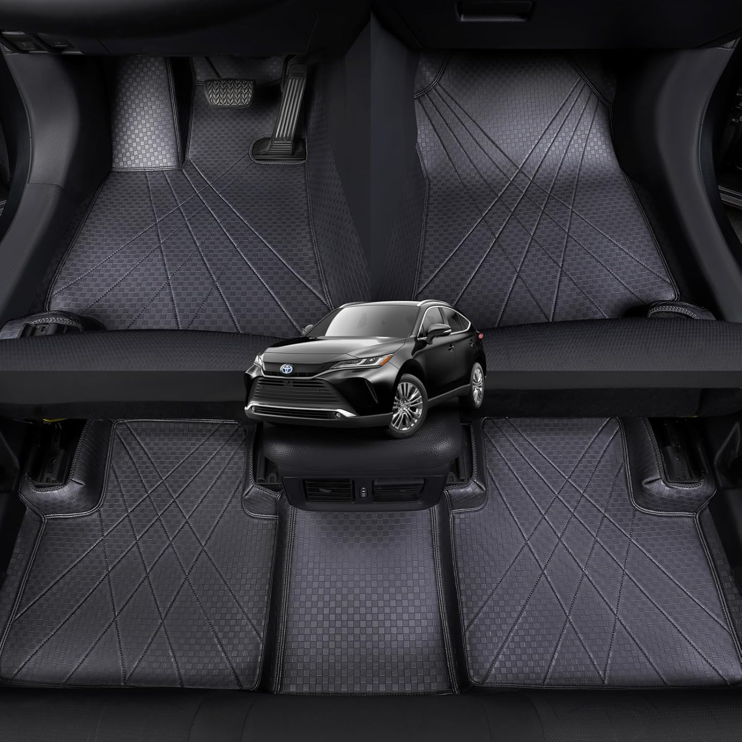 Amazon.com: EKR Custom Fit Venza Floor Mats for Select Toyota Venza ...