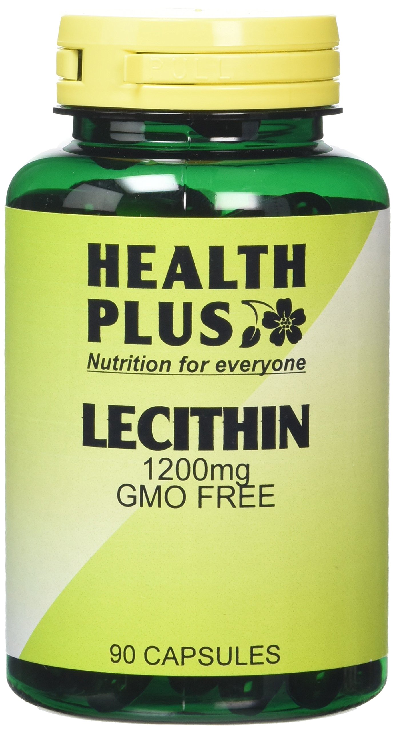 Health Plus Lecithin 1200mg Memory Plant Supplement - 90 Capsules ...