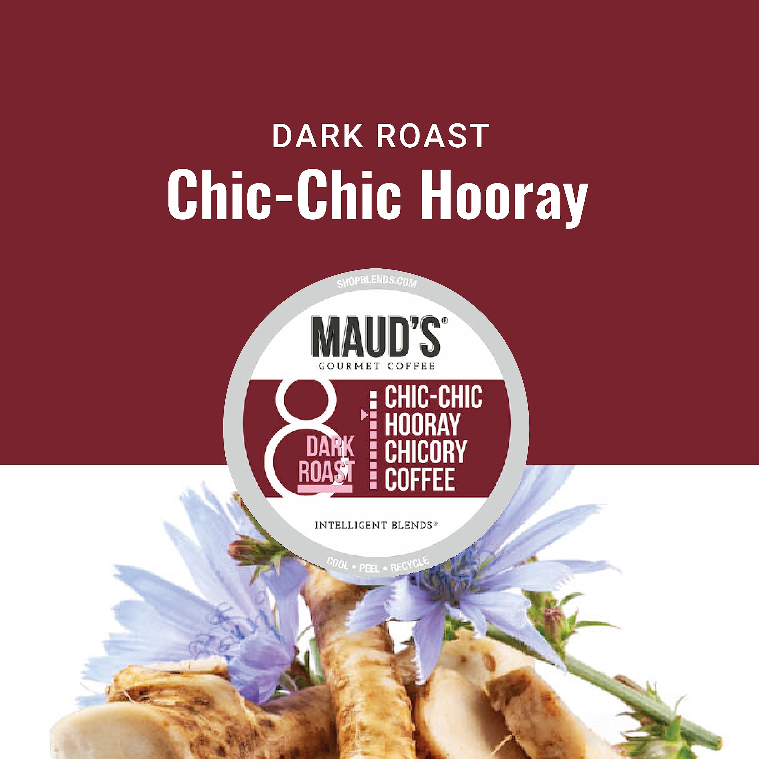 Snapklik.com : Mauds Chicory Dark Roast Coffee Pods, 72 Ct Chic-Chic ...