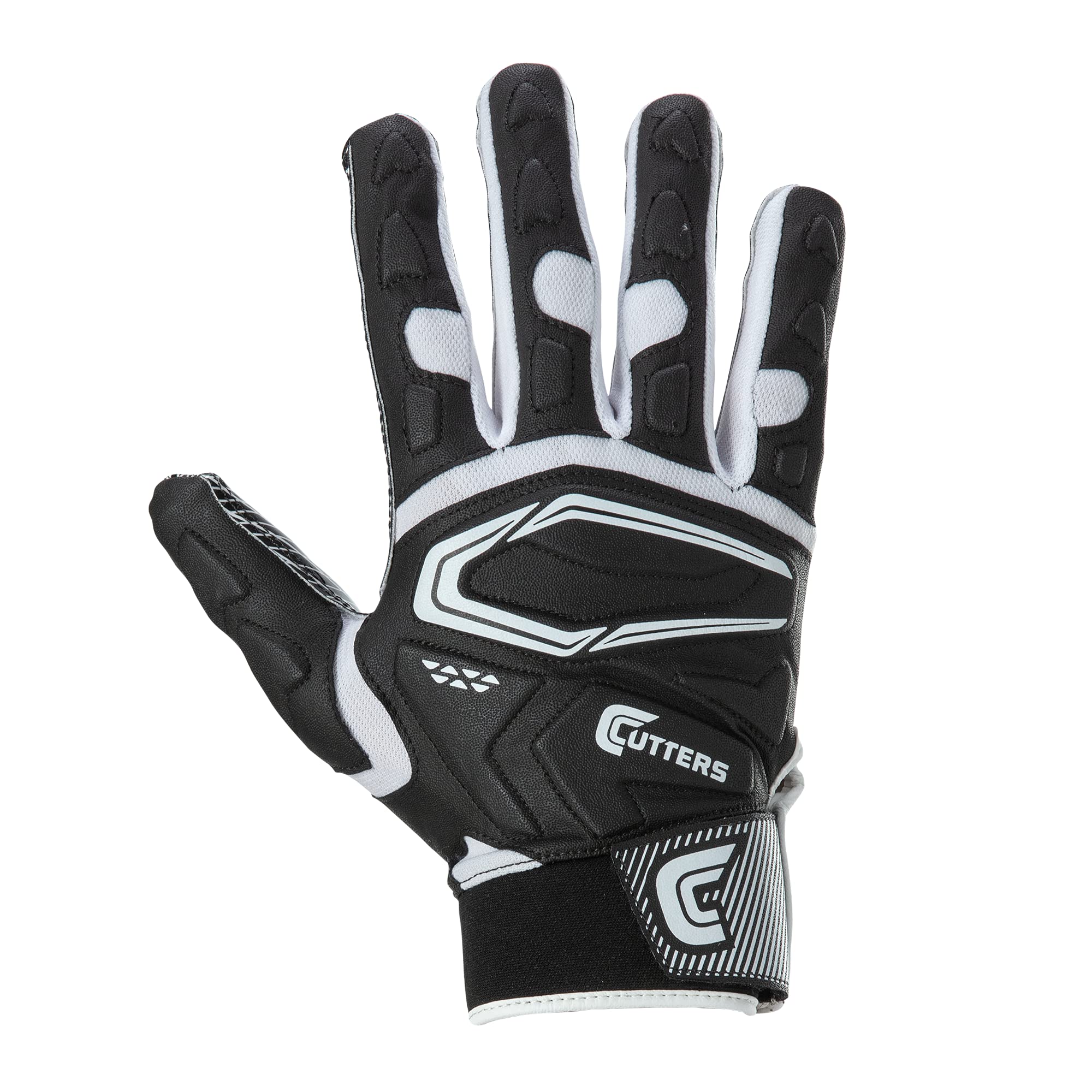 Snapklik.com : Cutters Football Glove Game Day Receiver. Silicone Grip ...