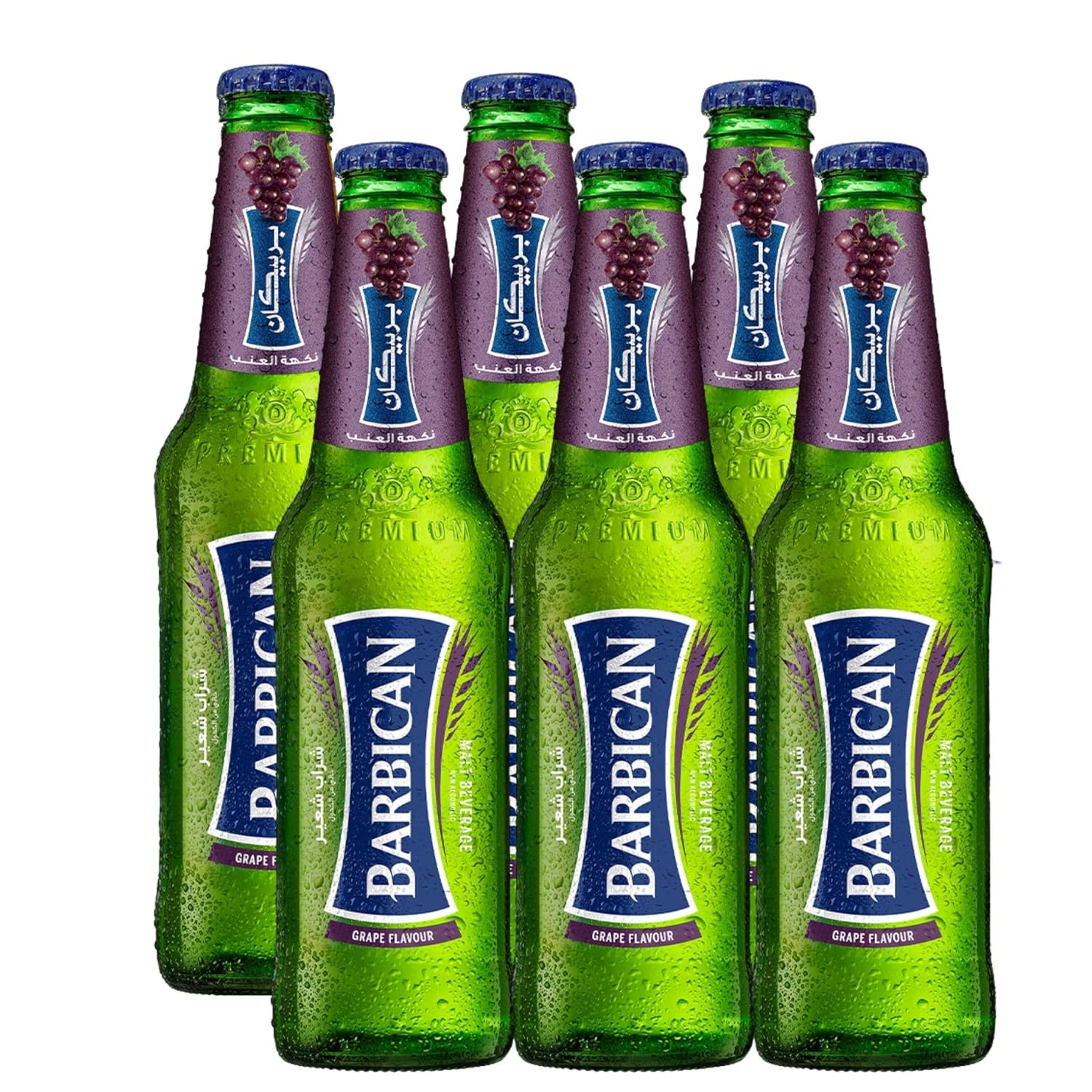 Barbican Non-Alcoholic Malt Drink Beer Bottle | Refreshing Grape ...