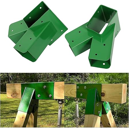 Amazon.com: ECOTRIC A-Frame Swing Set of 2 Mounting Bracket Heavy Duty ...