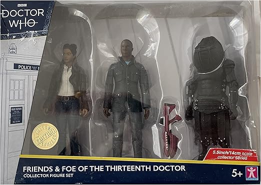 Amazon.com: Doctor Who Friends & Foes of The 13th Dr Set - Doctor Who ...