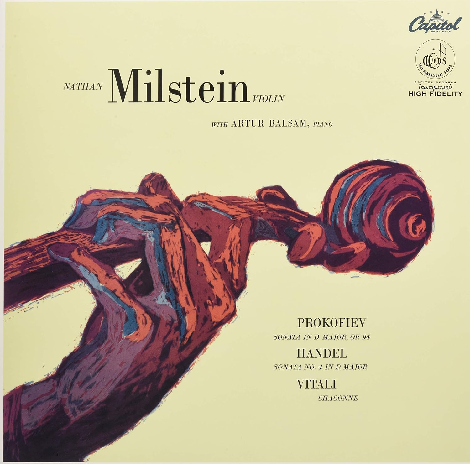 Nathan Milstein - Violin Sonatas & Chaconne (Prokofiev, Handel & Vitali ...