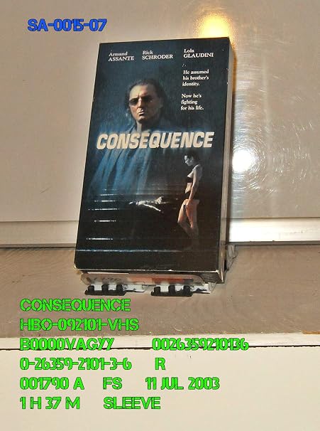 Amazon.com: Consequence [VHS] : Armand Assante, Lola Glaudini, Rick ...