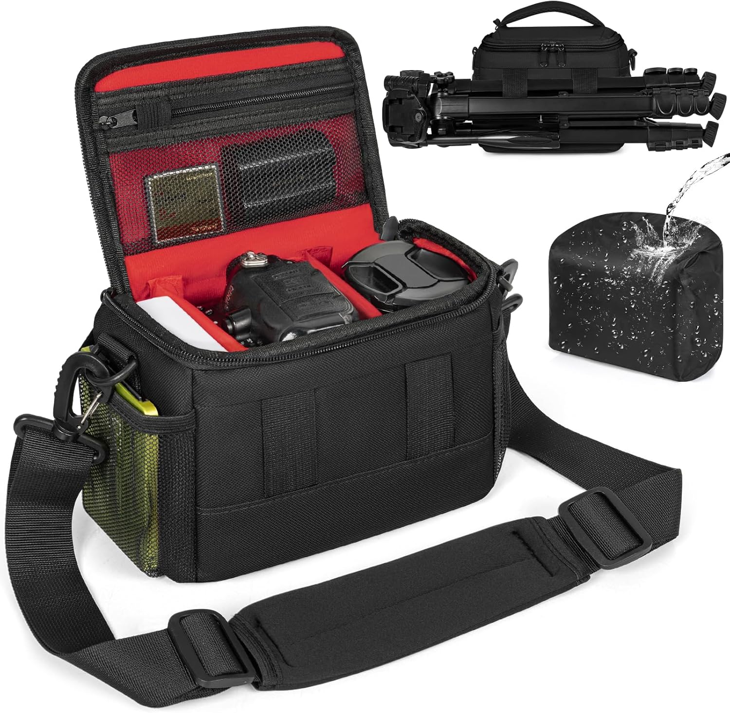 Amazon.com : GMAK Small Camera Carrying Bag for Photographers, Anti ...
