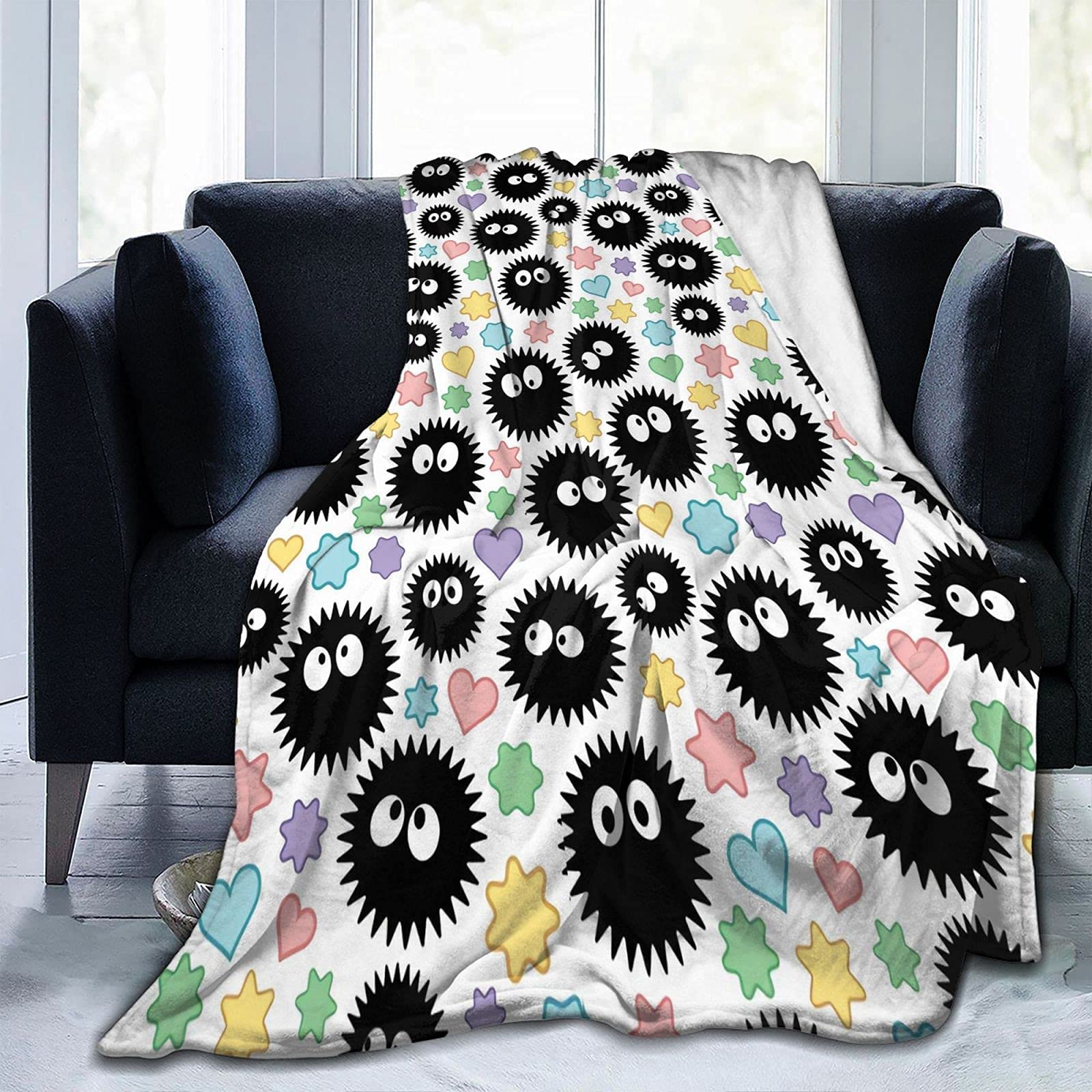 Amazon.com: Soot Sprites & Candies Ultra-Soft Micro Fleece Blanket for ...