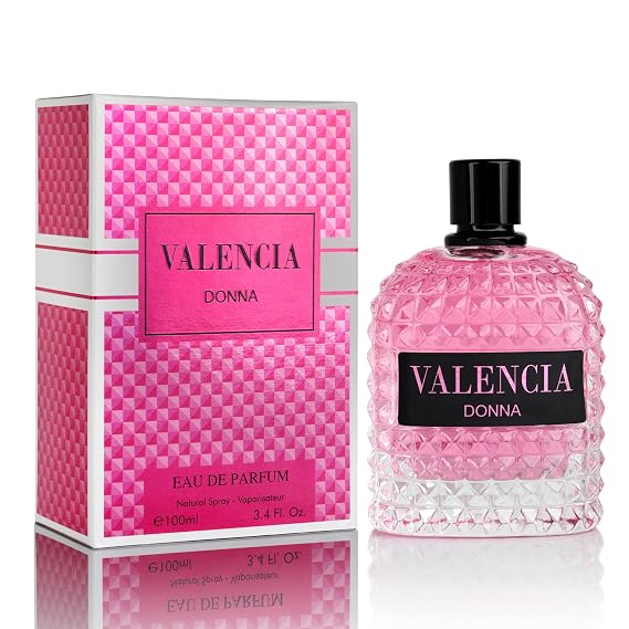 Amazon.com : NovoGlow Valencia Donna for Women Eau De Parfum - Amber ...