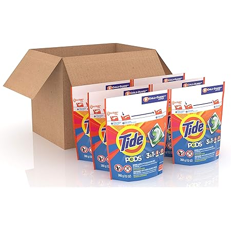 Amazon.com: Tide PODS Liquid Laundry Detergent Pacs, Spring Meadow (168 ...