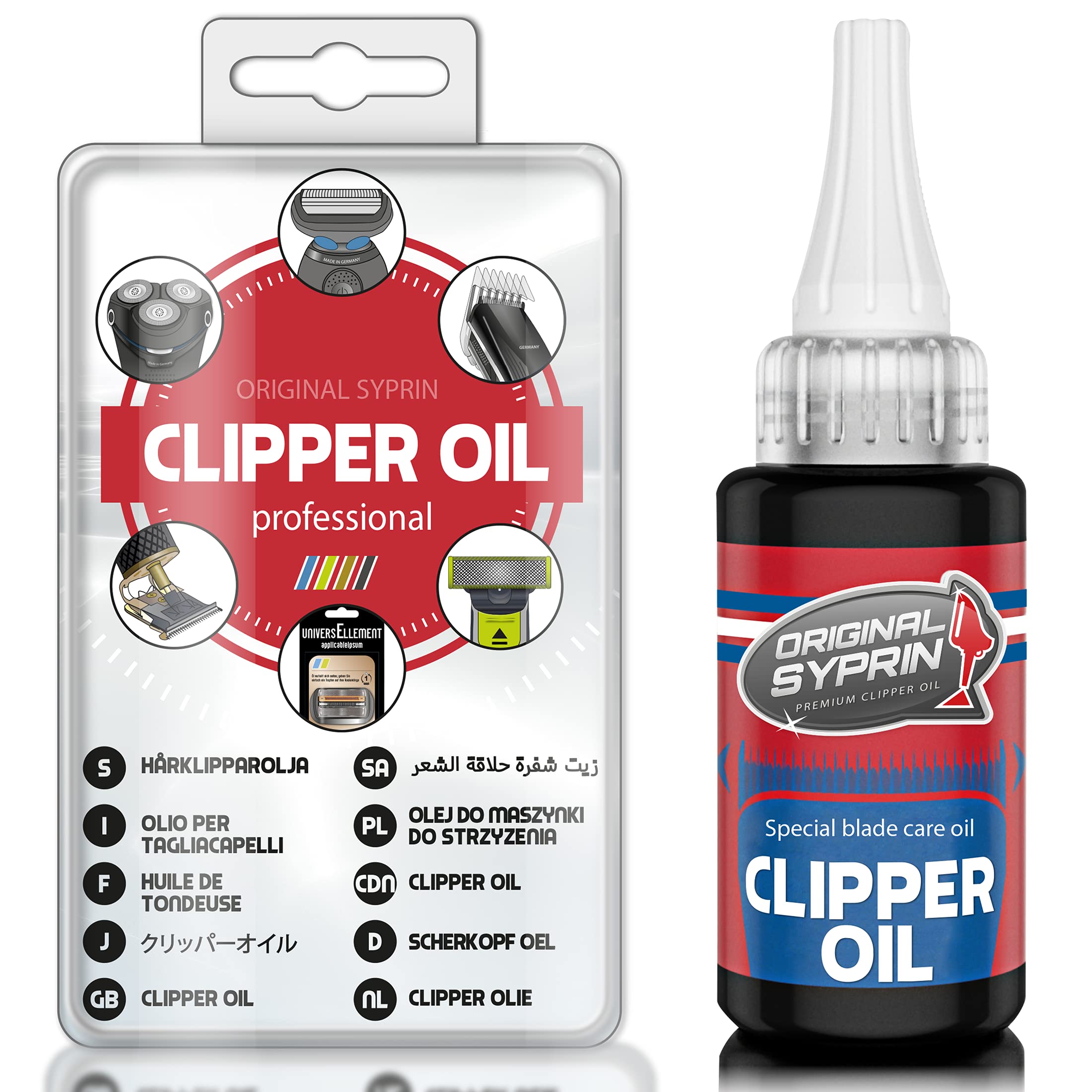 Original Syprin Premium Clipper Oil for Hair Trimmers, Hair Clippers ...