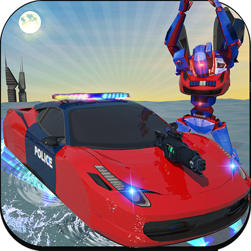 US Police Cop Robot Transformer: Police Chase in Cop Robot Car as NY ...