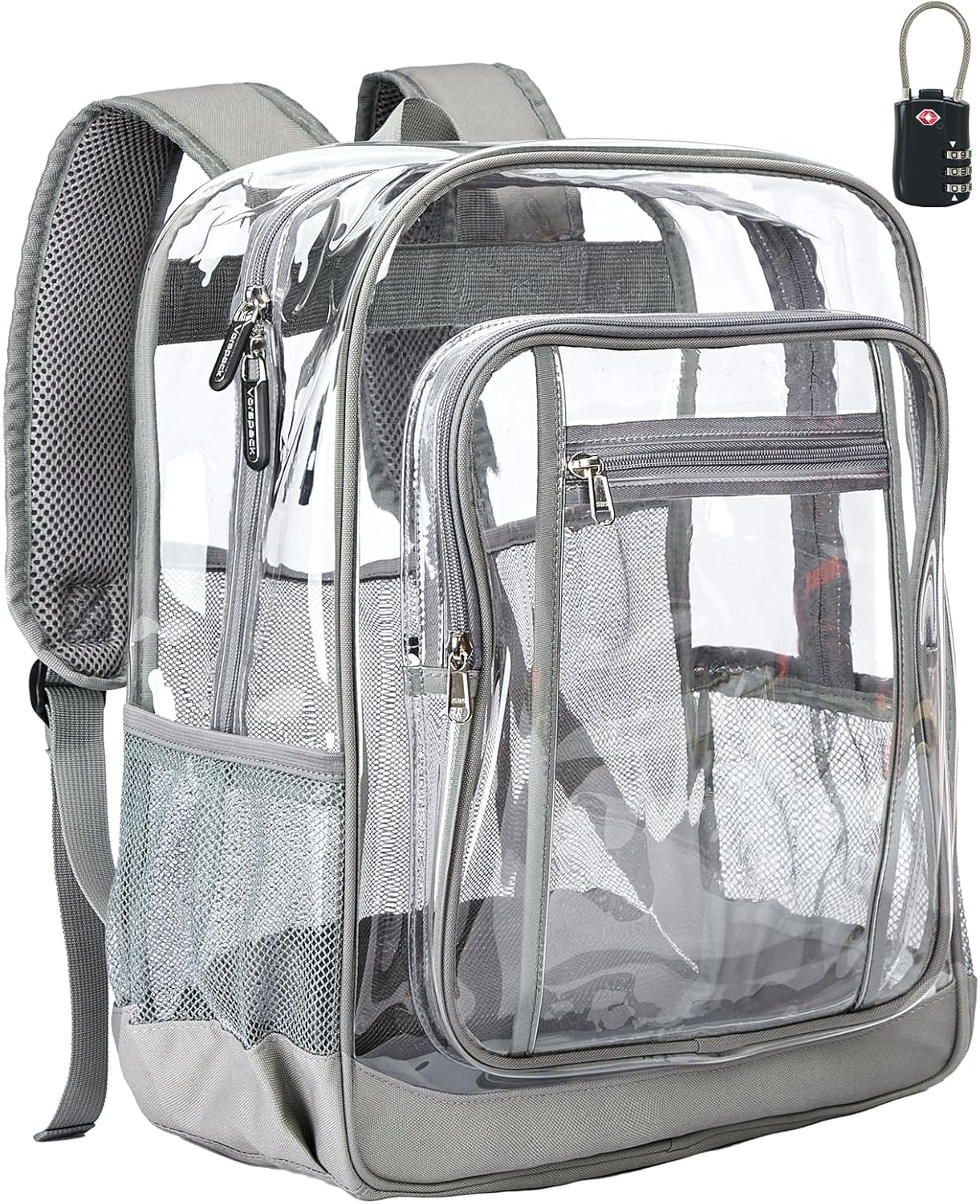Amazon.com | Vorspack Clear Backpack Heavy Duty - Extra Large Clear ...