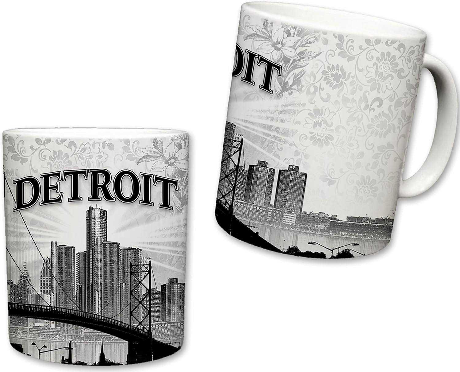 Amazon.com: Sweet Gisele | City of Detroit Inspired Mug | Ceramic ...