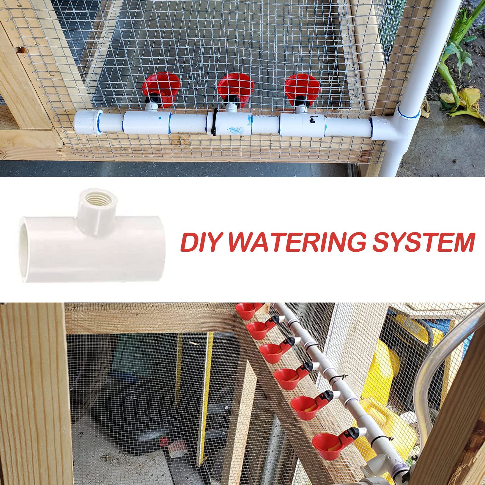 Chicken Waterer From Pvc How To Make A Chicken Waterer And Feeder
