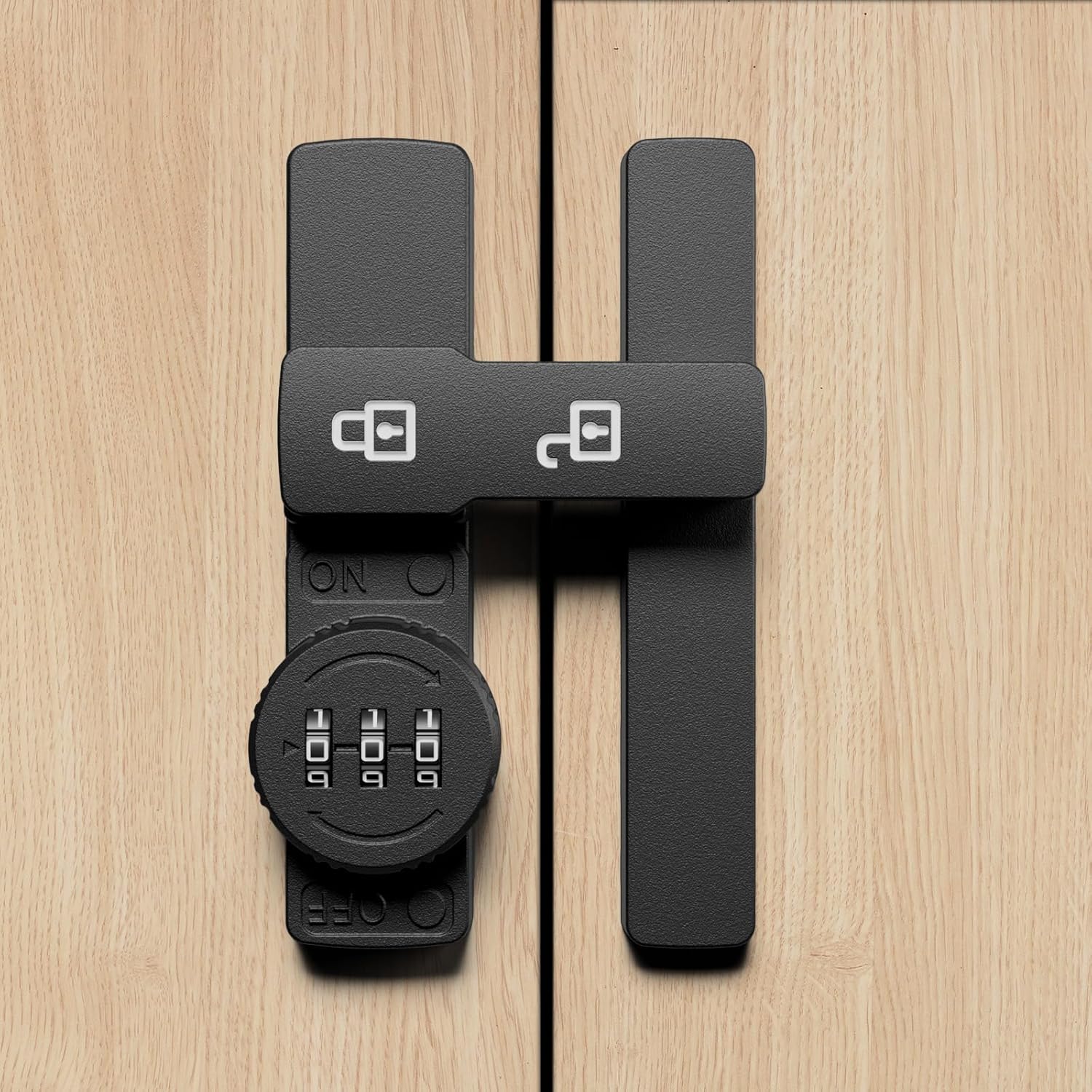 180 Degree Cabinet Password Hasp Locks, Slide Door Combination Latch ...