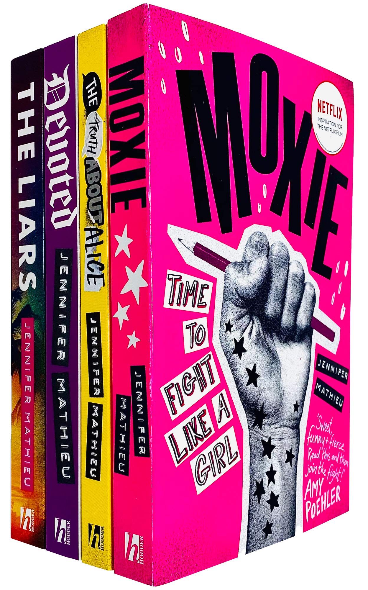 Jennifer Mathieu 4 Books Collection Set (Moxie, The Truth About Alice ...