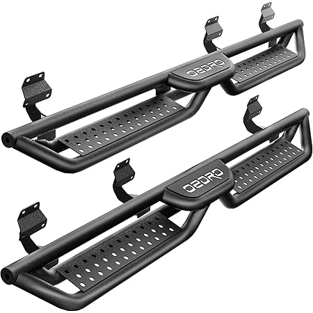 Amazon.com: APS Stainless Steel Drop Steps Running Boards Side Bars ...