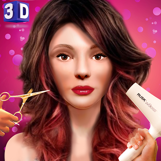 Girls Haircut, Hair Salon & Hairstyle Games 3D-Amazonアプリストアのアプリ