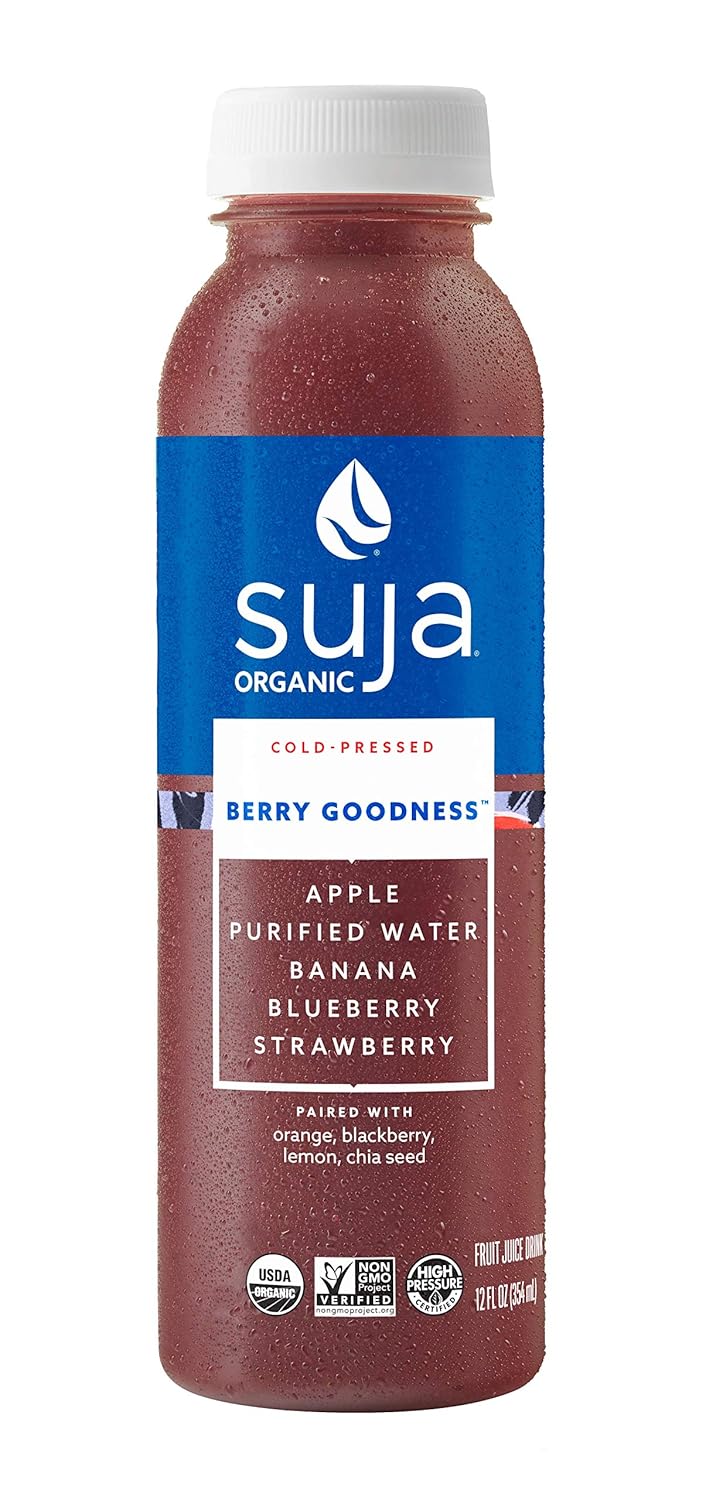 Amazon.com: Suja Berry Goodness, Organic & Cold-Pressed Fruit Juice ...
