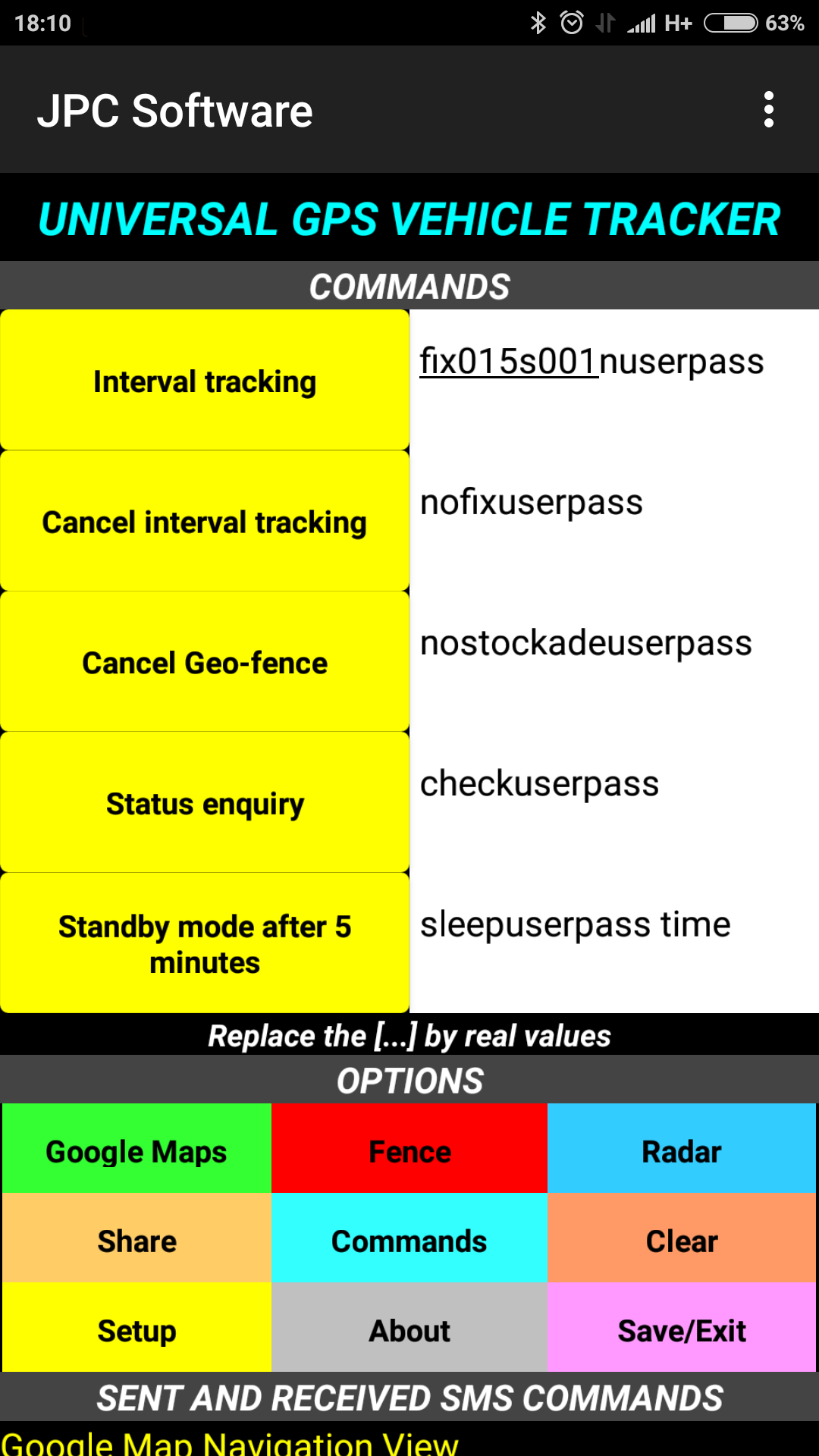 GPS Vehicle Tracker RTM - App on Amazon Appstore