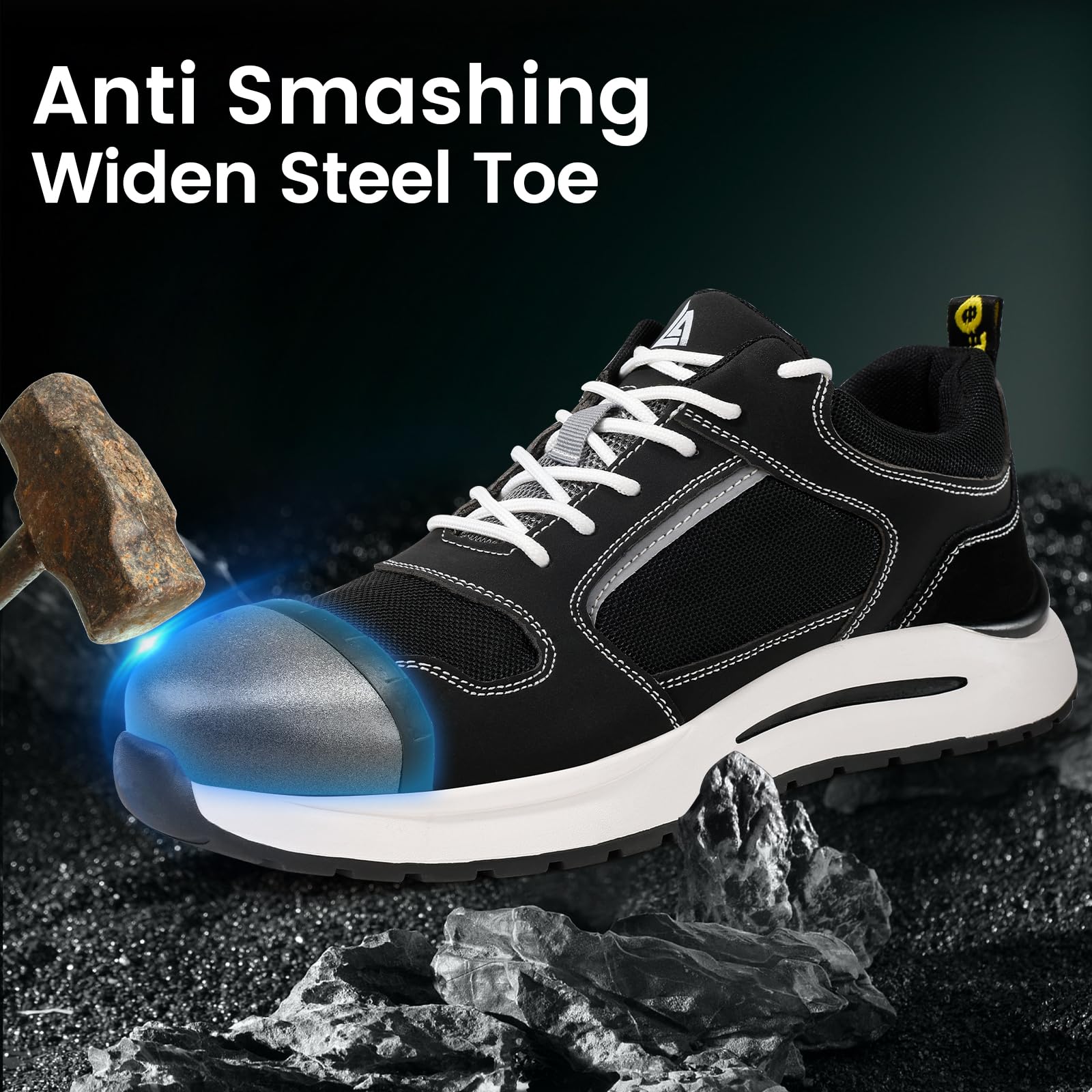 Snapklik.com : Steel Toe Shoes For Men Women Safety Work Shoes ...