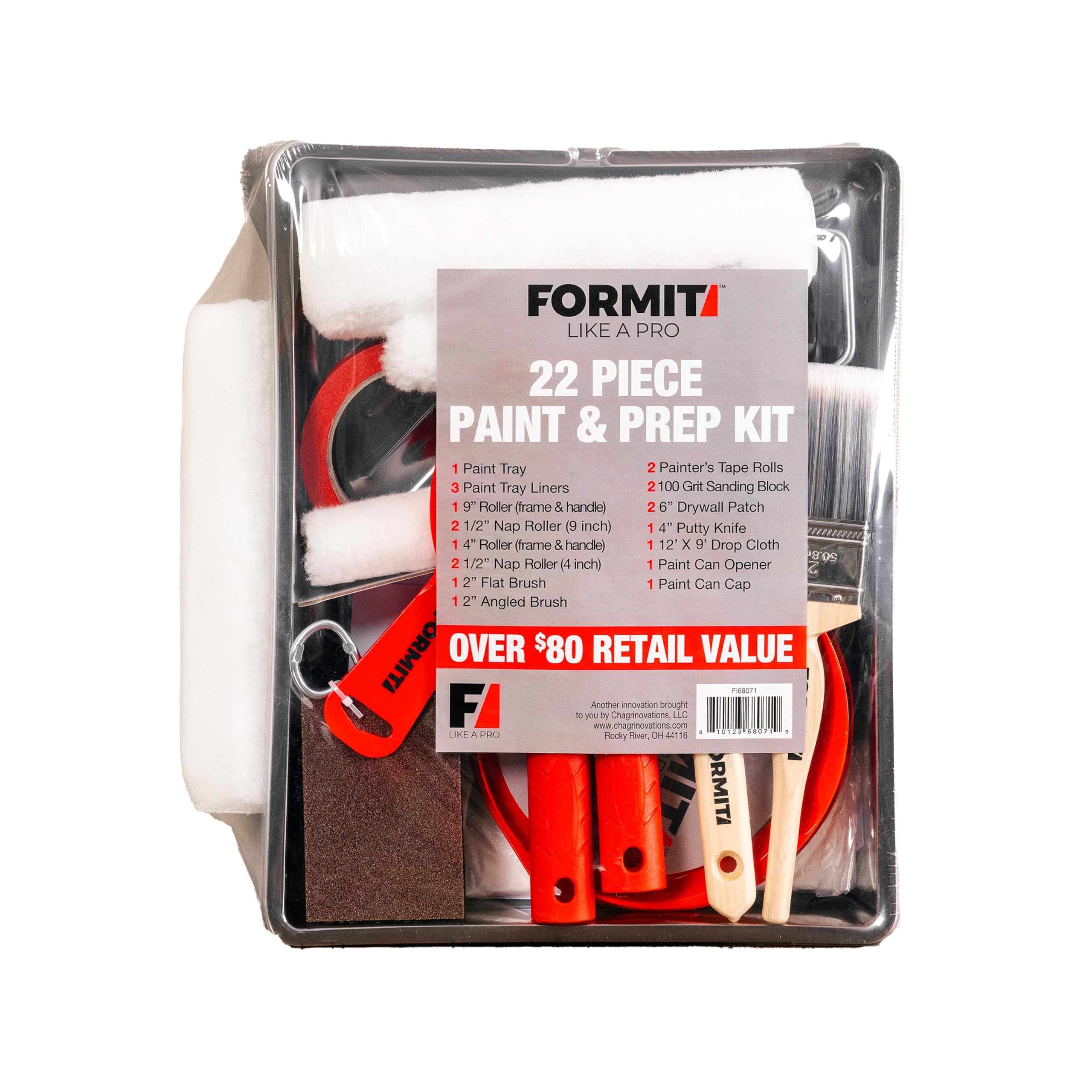 Amazon.com: Formit Paint and Prep Kit: Comprehensive Room Painting Set ...