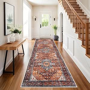 SHACOS Vintage Runner Rugs for Hallway Non-Slip 80x200 cm Extra Long ...