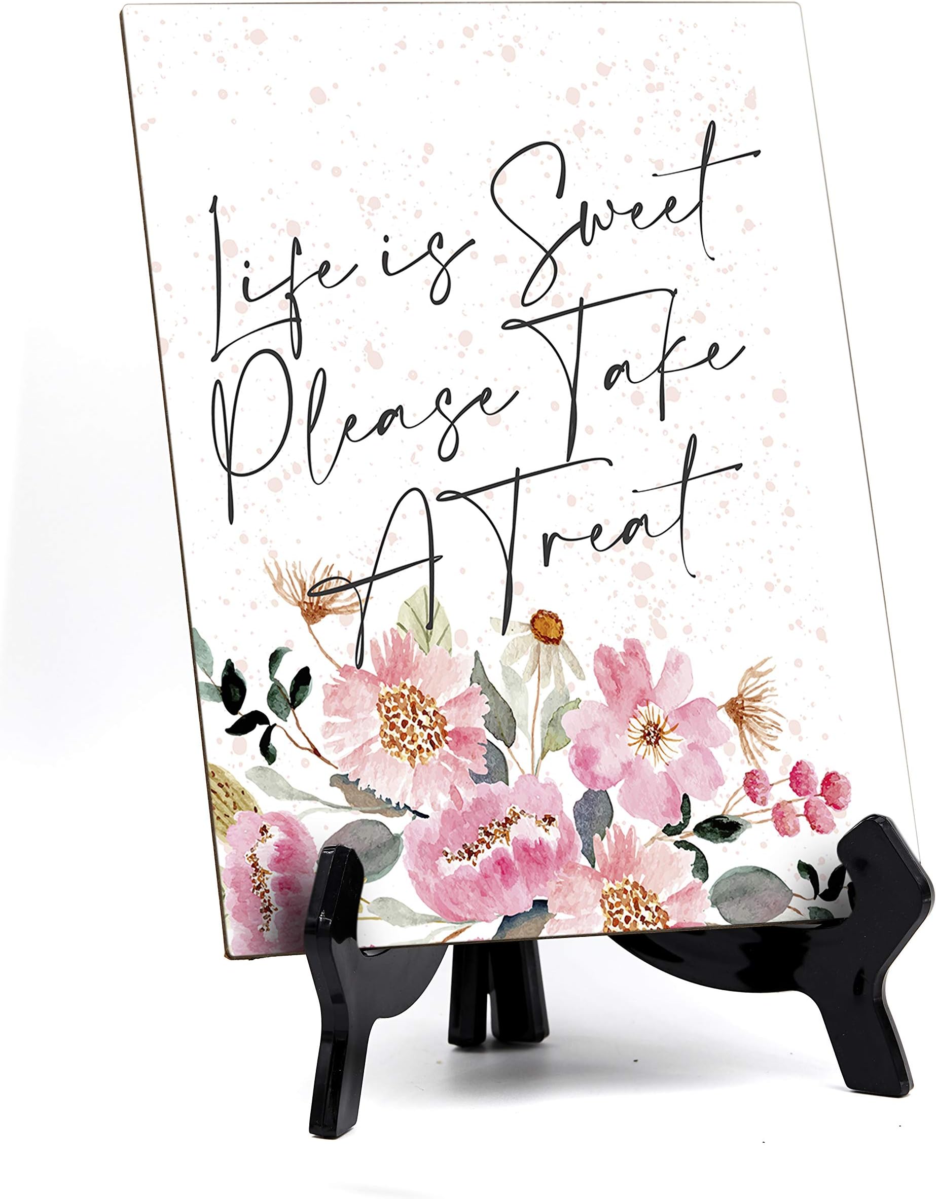 Amazon.com: Lush Greenery Desserts Sign / 8" x 9" Rustic Wedding Event ...