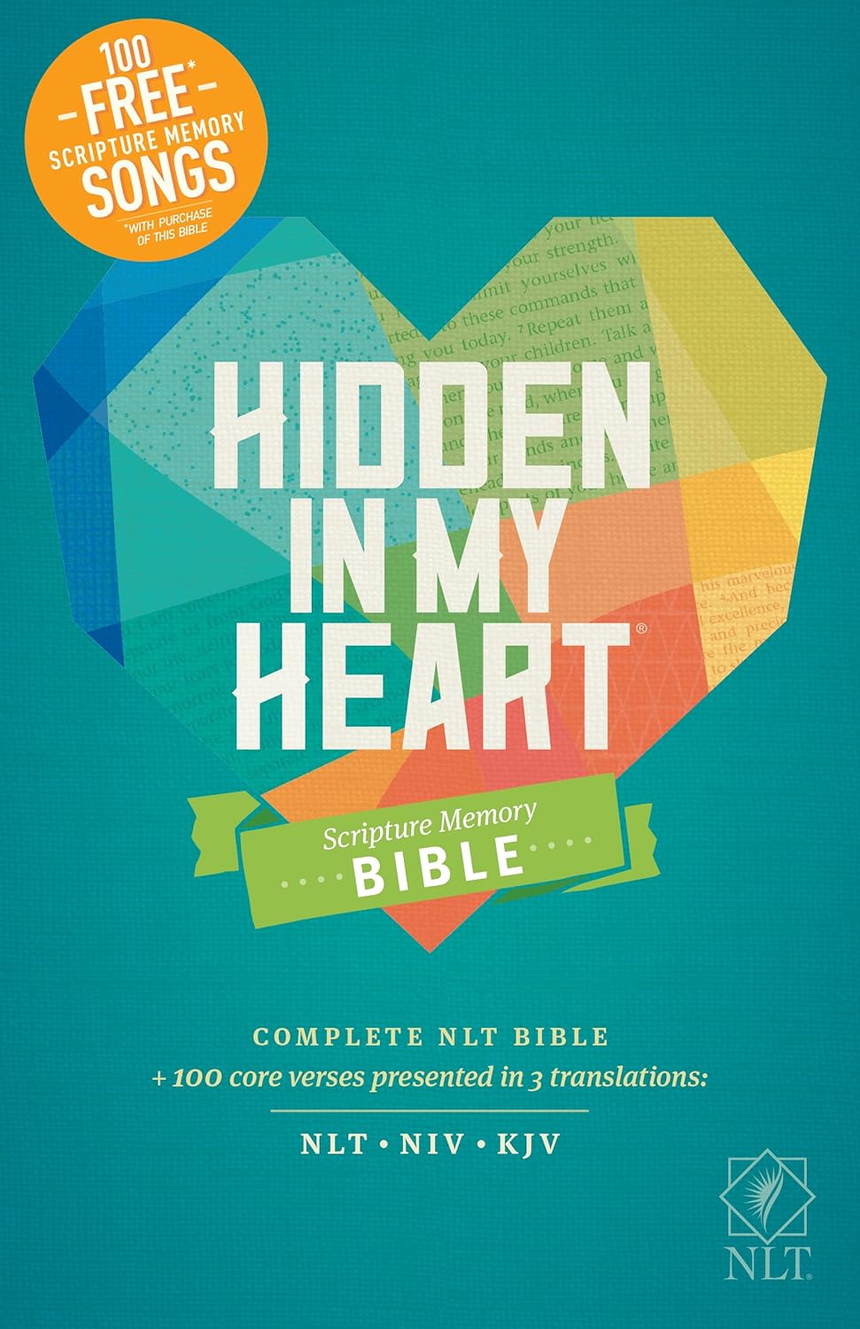 Hidden in My Heart Scripture Memory Bible NLT (Softcover): Elkins ...
