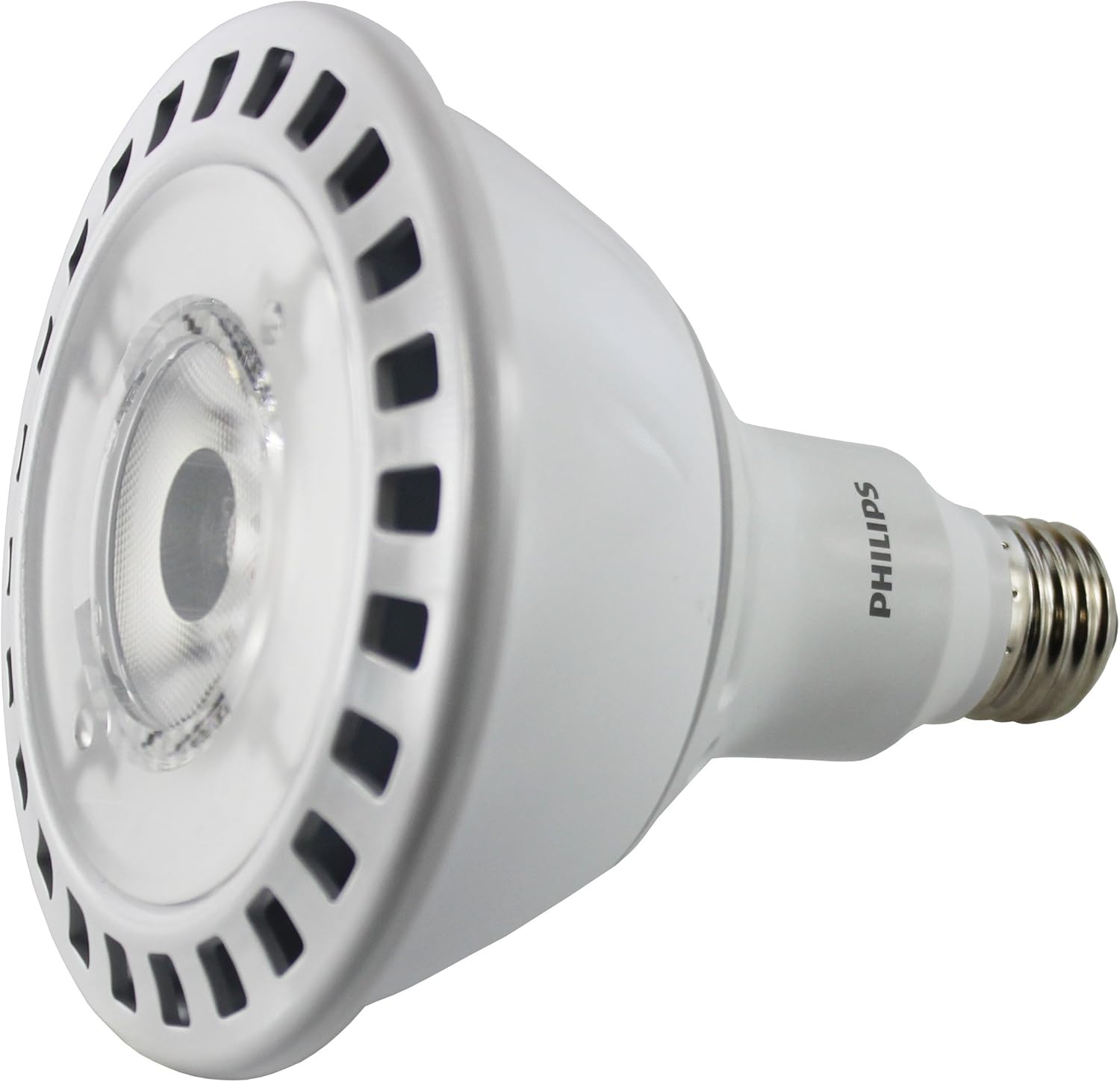 Philips 430017 19-watt AirFlux PAR38 LED 3000K Spot Light Bulb, Dimmable, White - Led Household ...