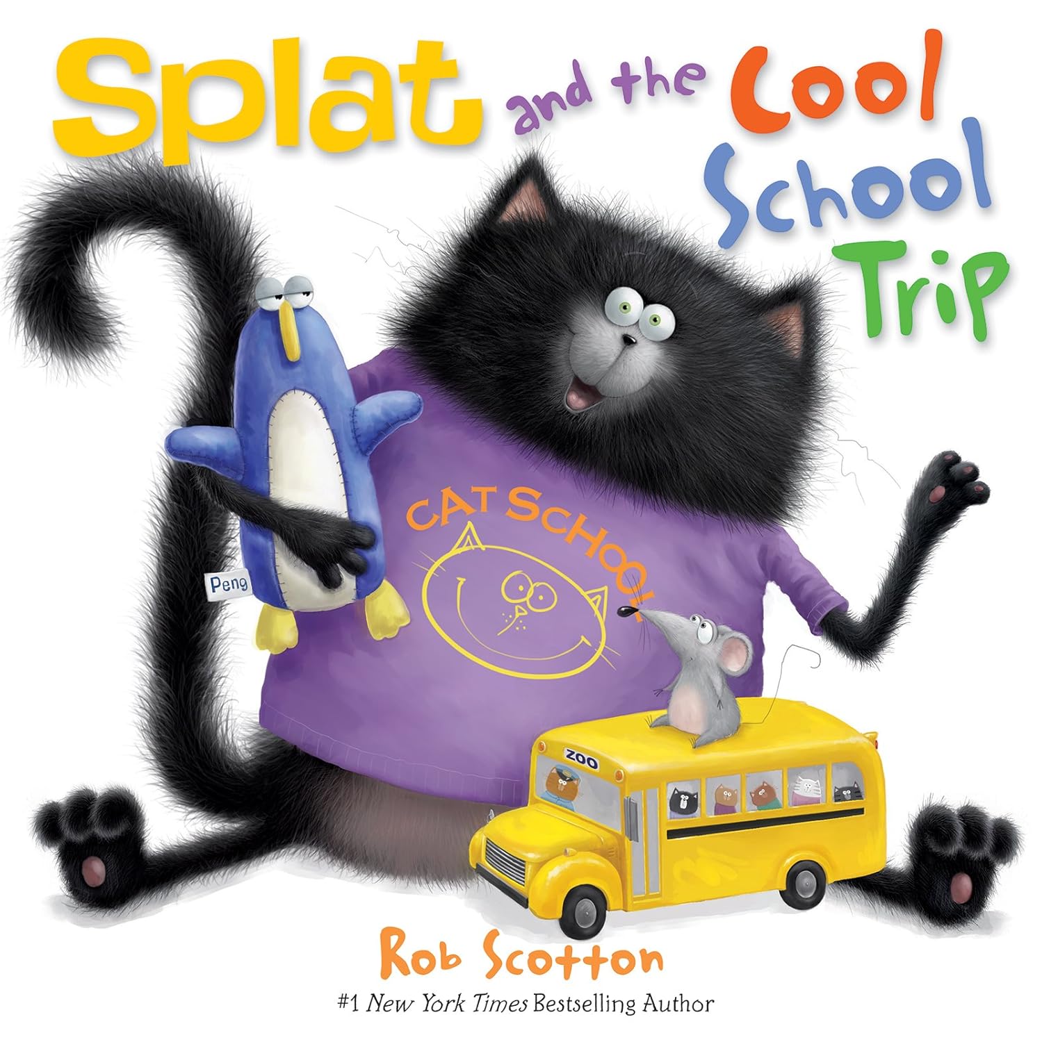 Splat and the Cool School Trip (Splat the Cat): Scotton, Rob, Scotton ...