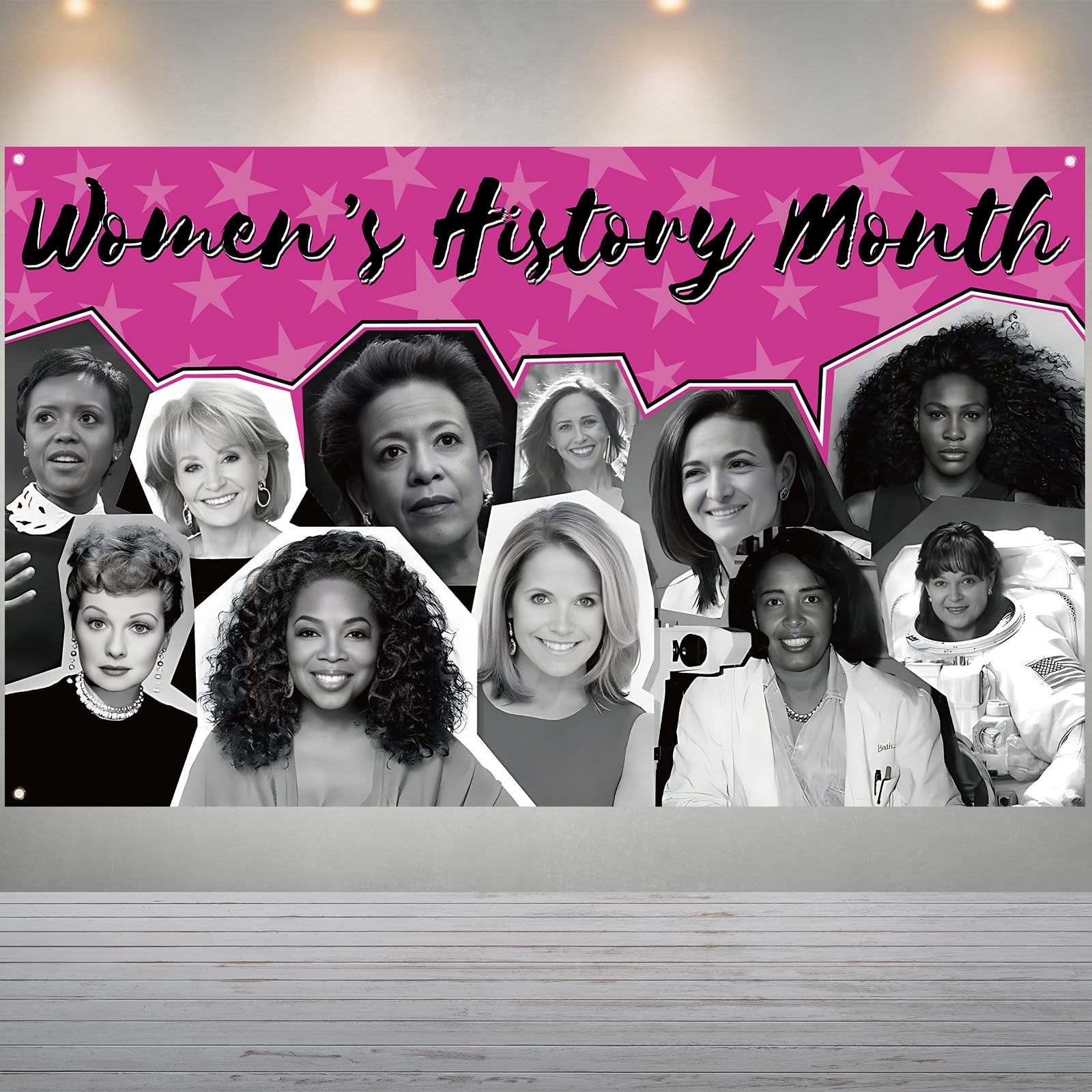 Womens History Month Banner