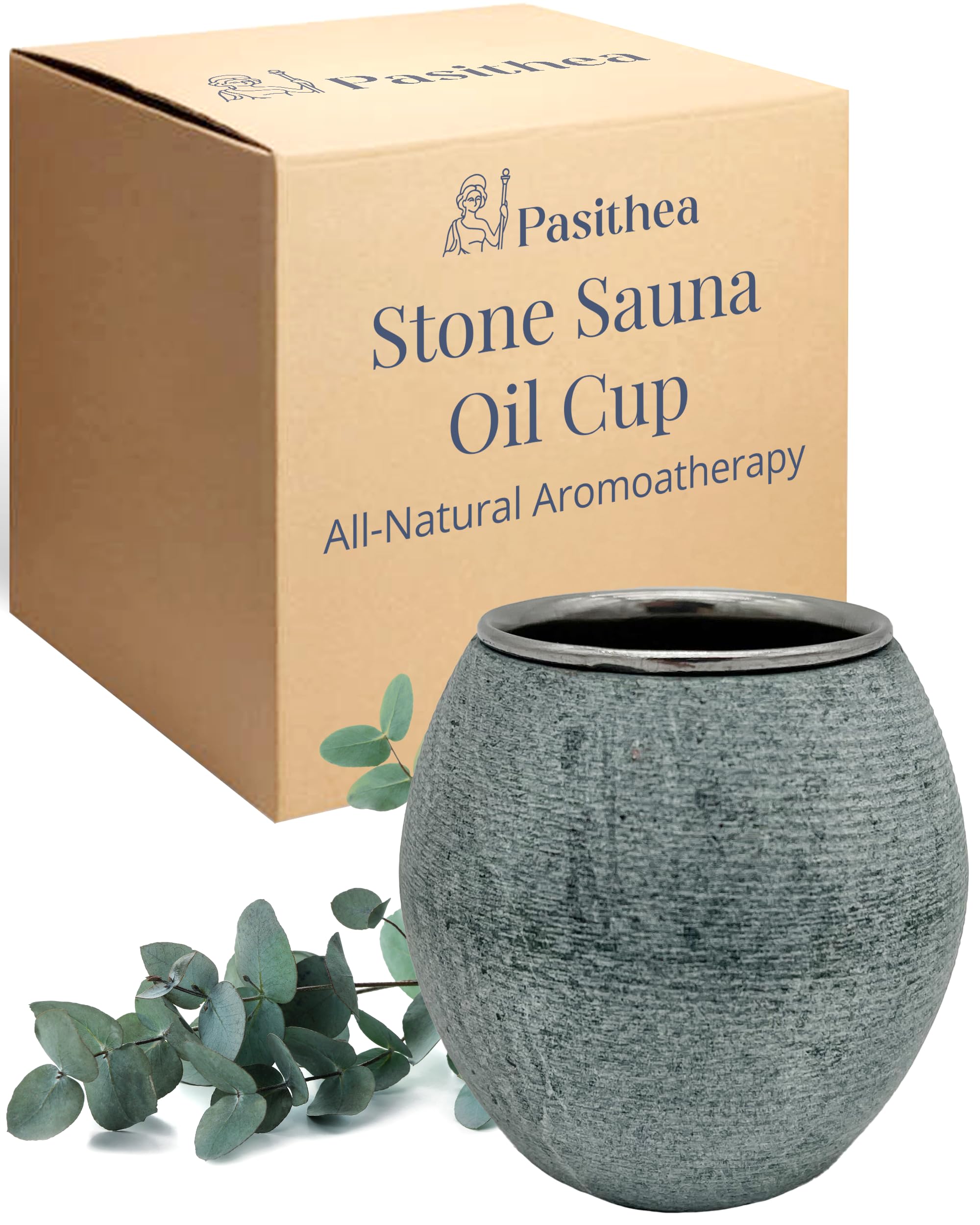 Amazon.com : Pasithea Stone Sauna Aromatherapy Diffuser Cup With ...