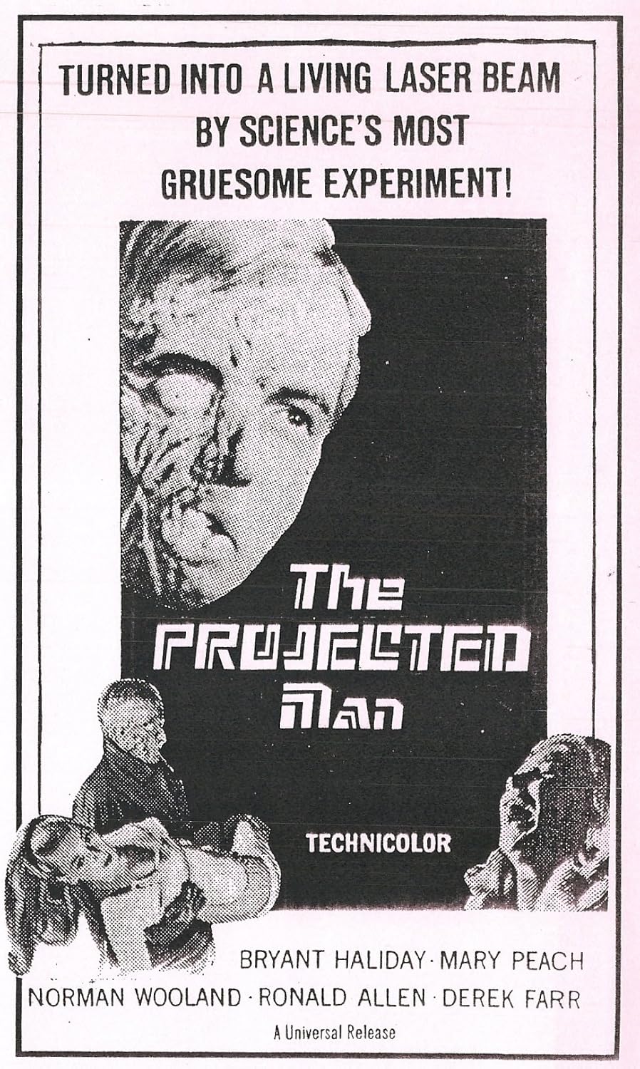 The Projected Man [VHS] : Bryant Haliday, Mary Peach, Norman Wooland ...
