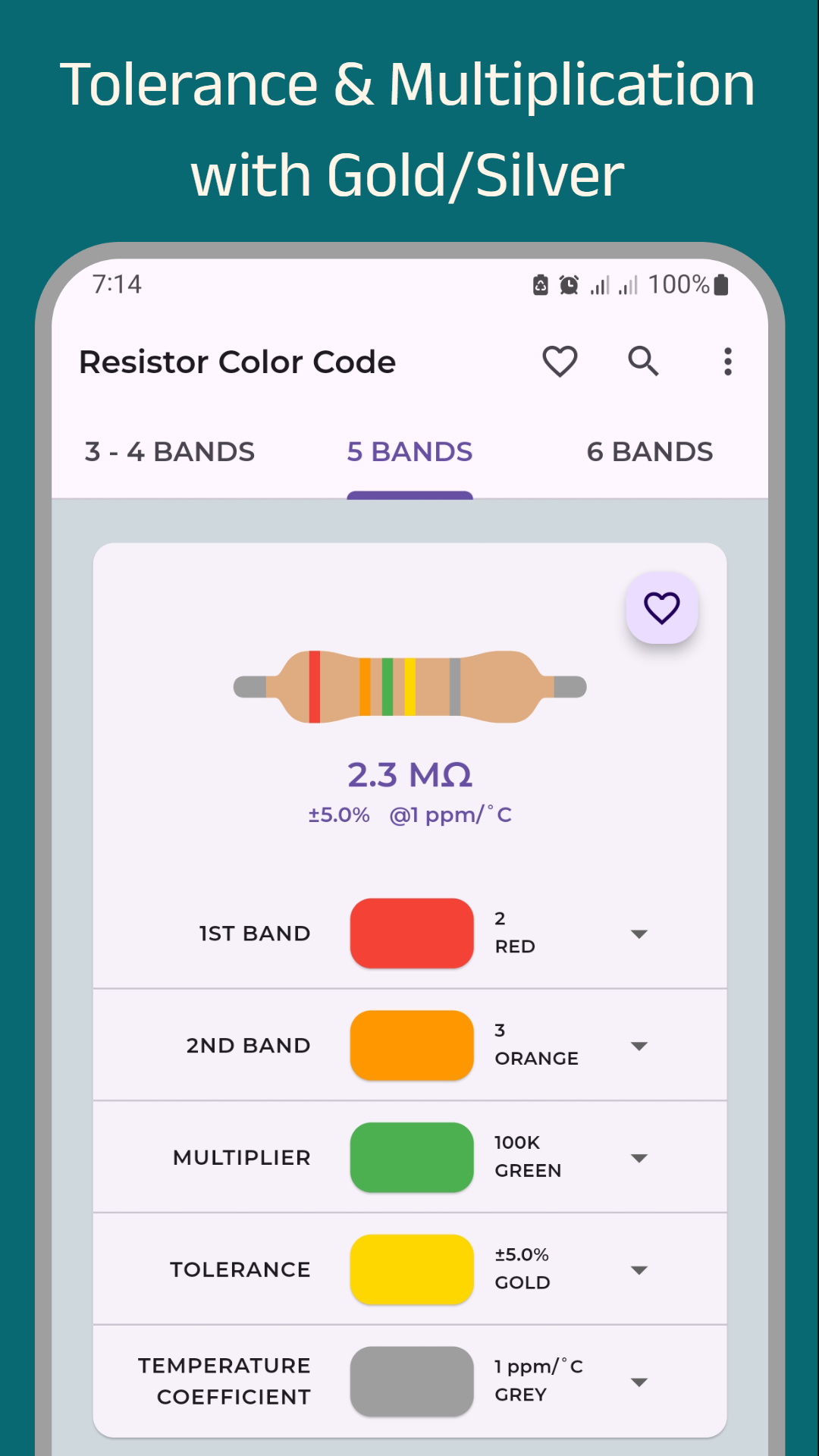 Resistor Color Code - App on Amazon Appstore