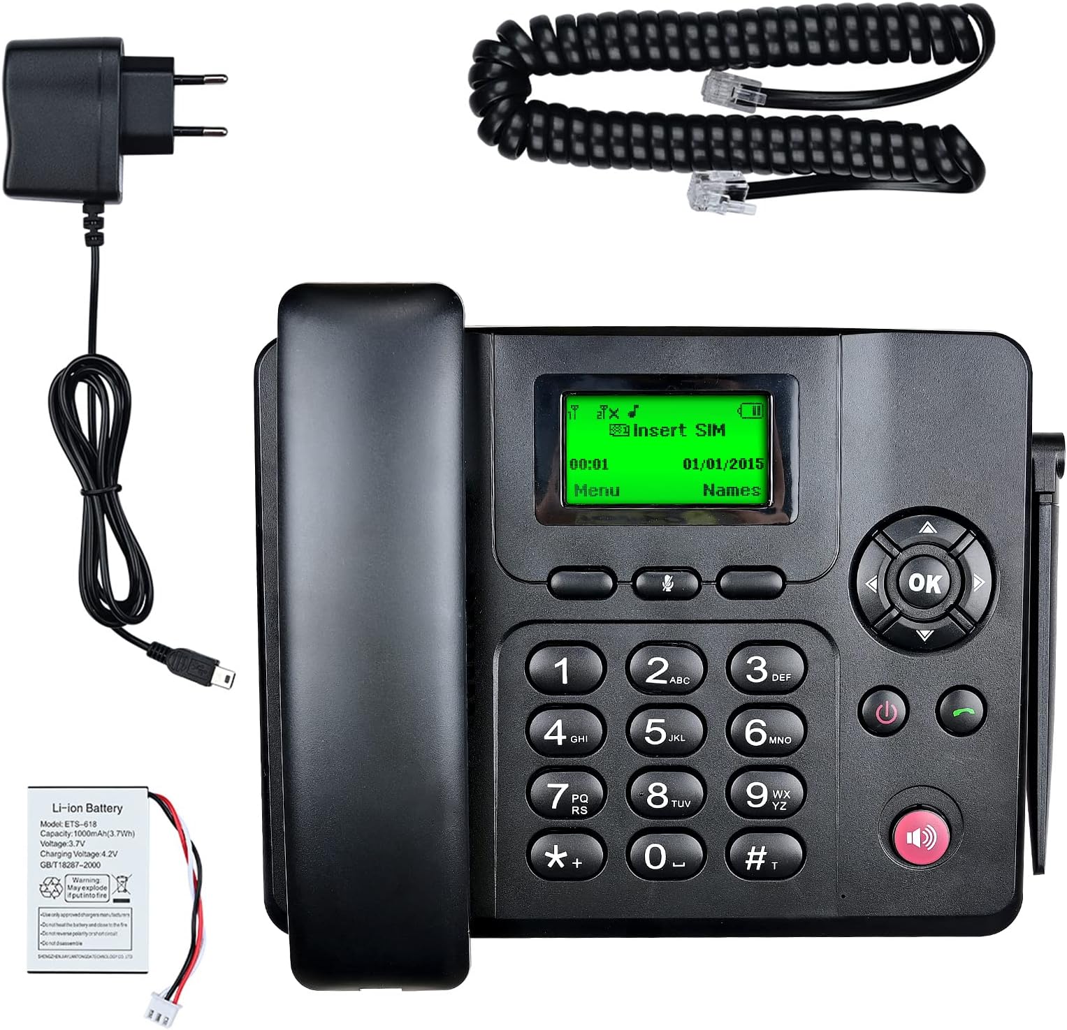 Ad Hoc Adoc Neo 3850 Gama 703 (D10) 4G HD Voice Volte Bluetooth y WiFi : Amazon.es: Electrónica