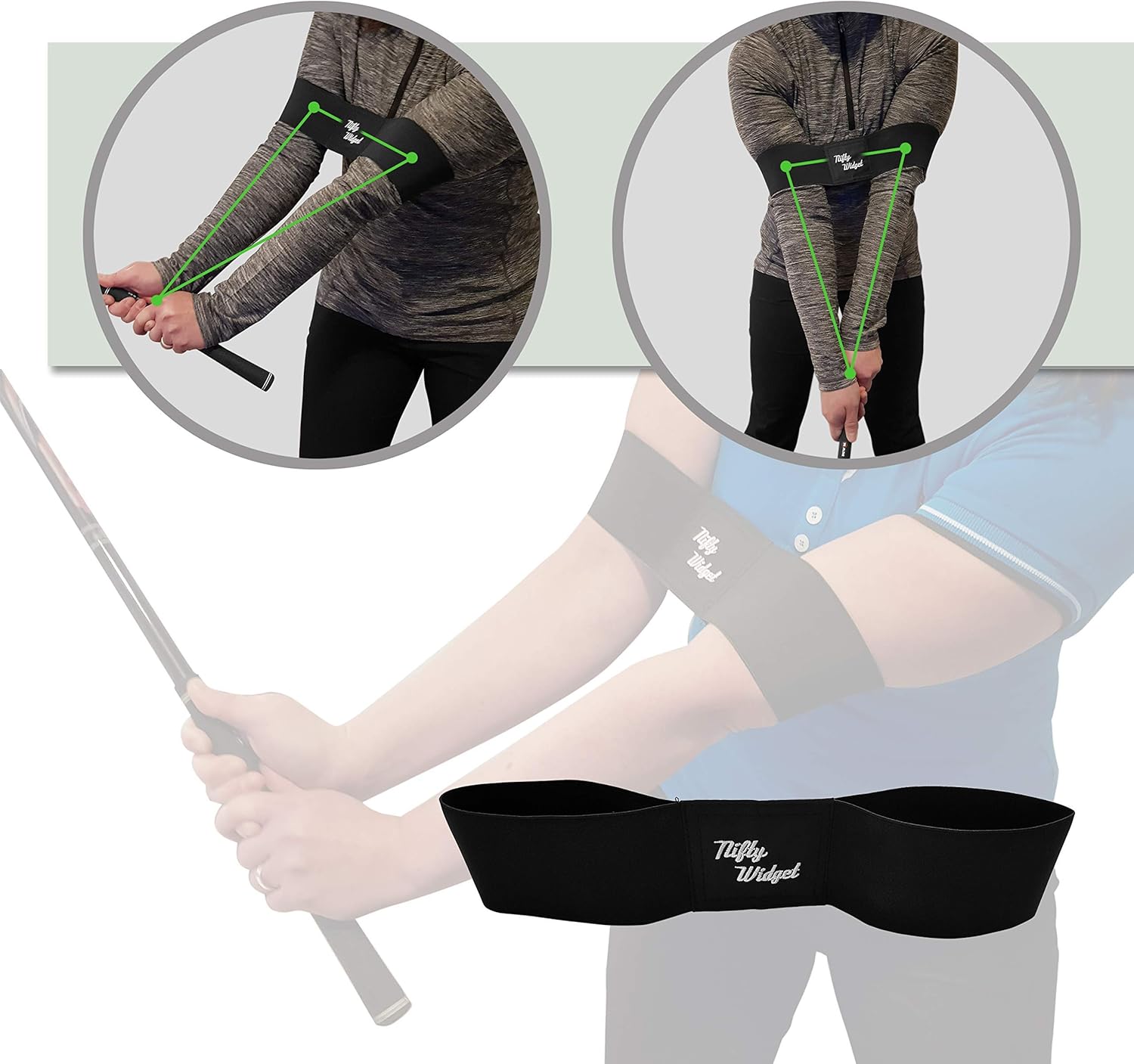 Amazon.com : NiftyWidget Golf Swing Training Aid Arm Band - Best ...