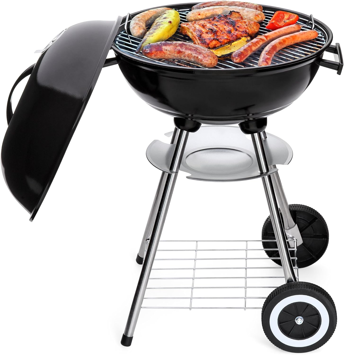 Amazon.com: Best Choice Products 18-inch Portable Steel Charcoal ...