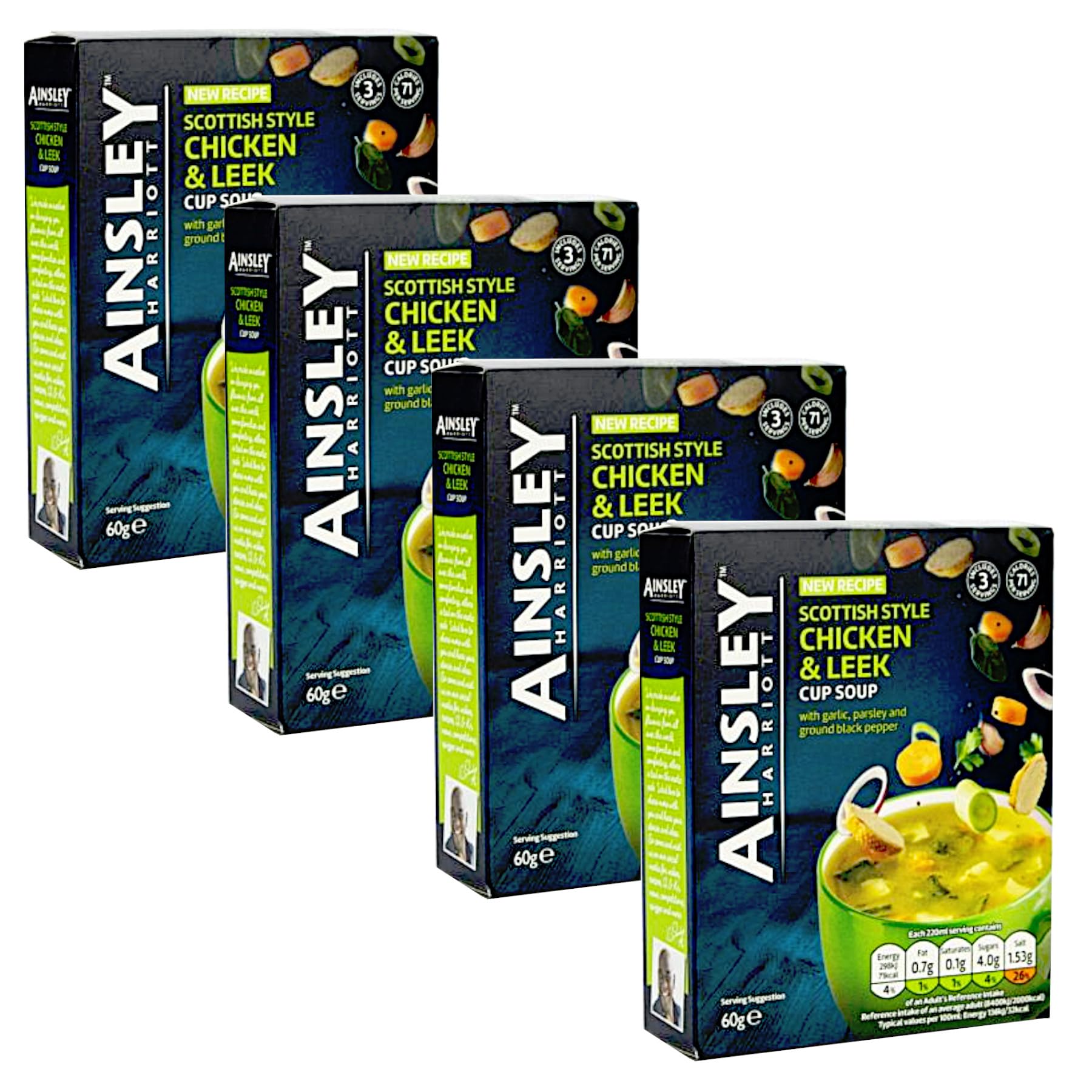 Scottish Style Cuppa Soup 4 Box Bundle - with Ainsley Harriot Chicken ...