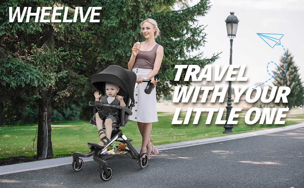 Watch Wheelive Compact Baby Stroller with Reversible Seat on Amazon Live