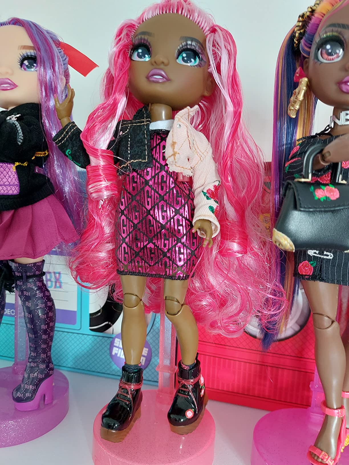 $7/mo - Finance Rainbow High Series 3 Daria Roselyn Fashion Doll – Rose ...