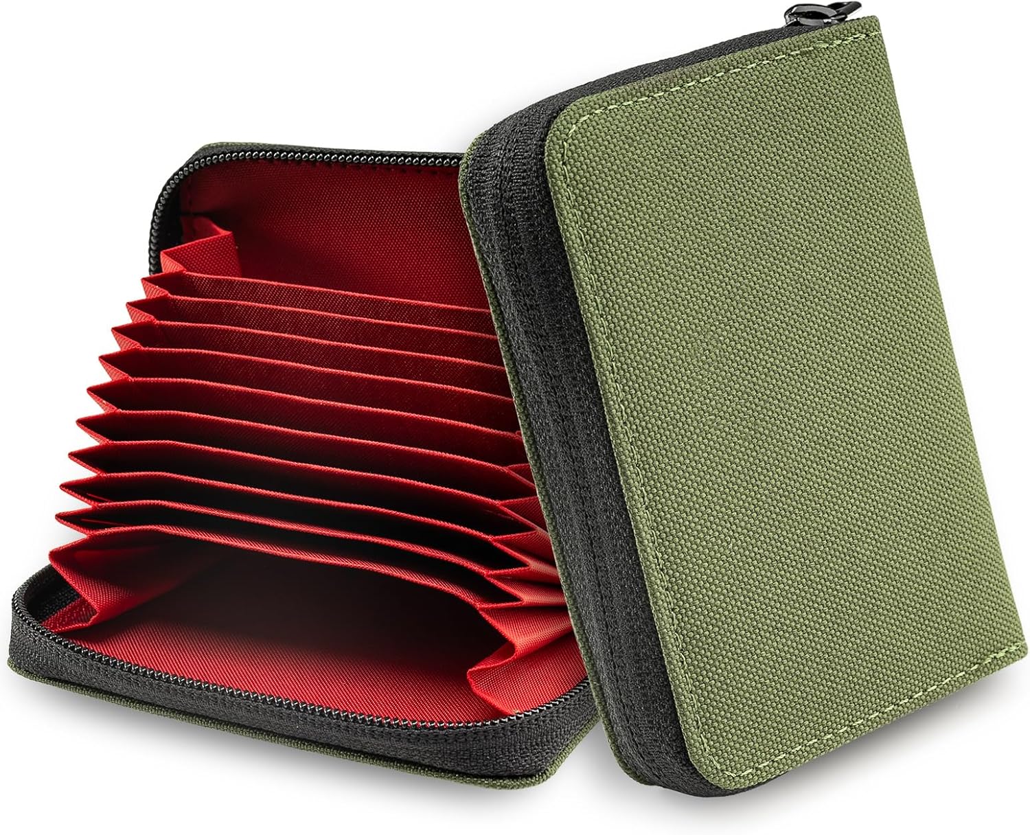 Amazon.com: TACTICAL_GEEK PC1 EDC Durable 11-Slot Nylon Card Holder for ...