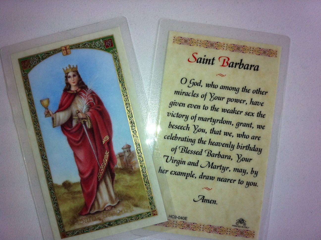 Saint Barbara Artillery Prayer Artillery Prayer | William H. Mary Hale