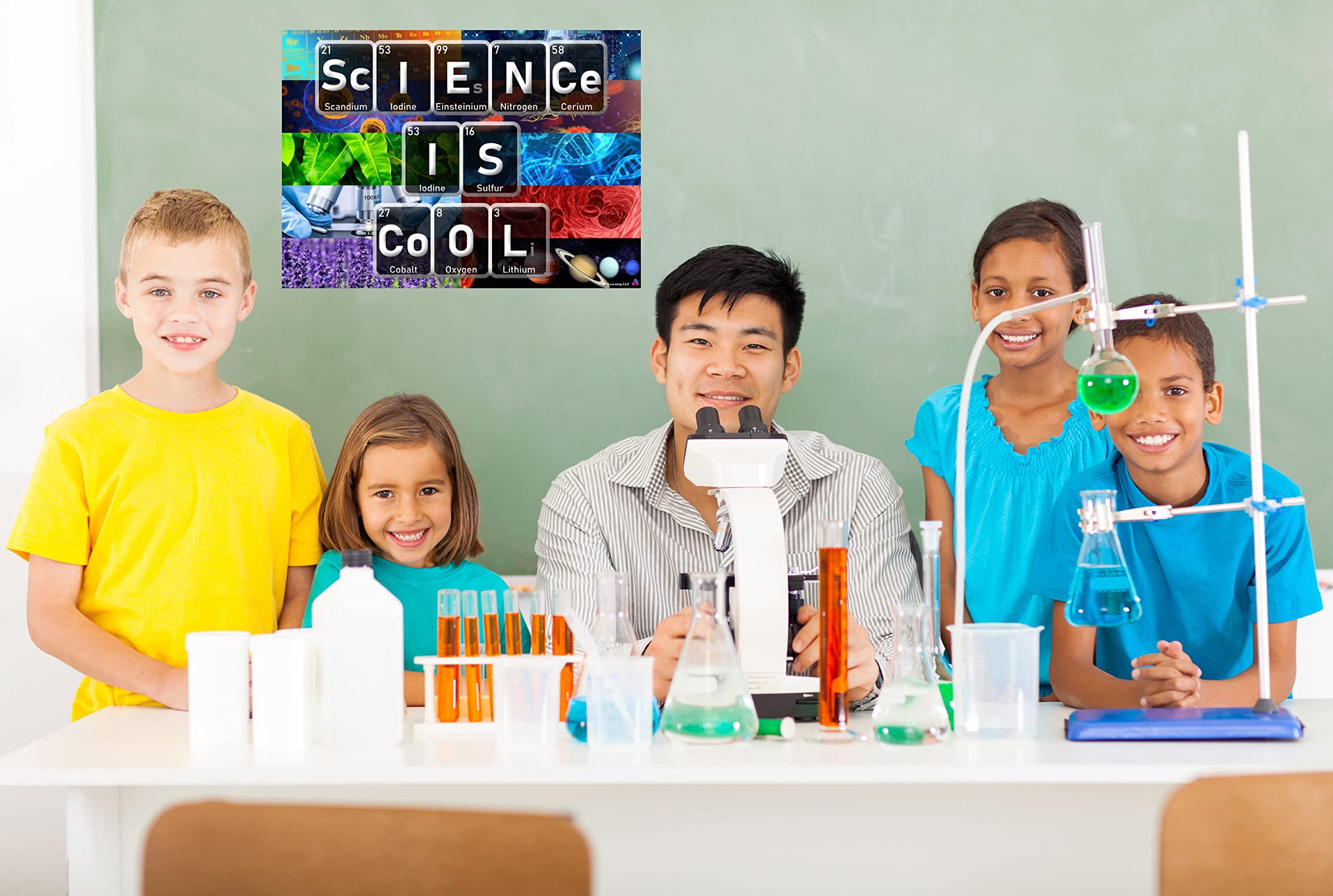Teacher Supplies Science Is Everywhere Classroom Poster 12x18 Inches ...